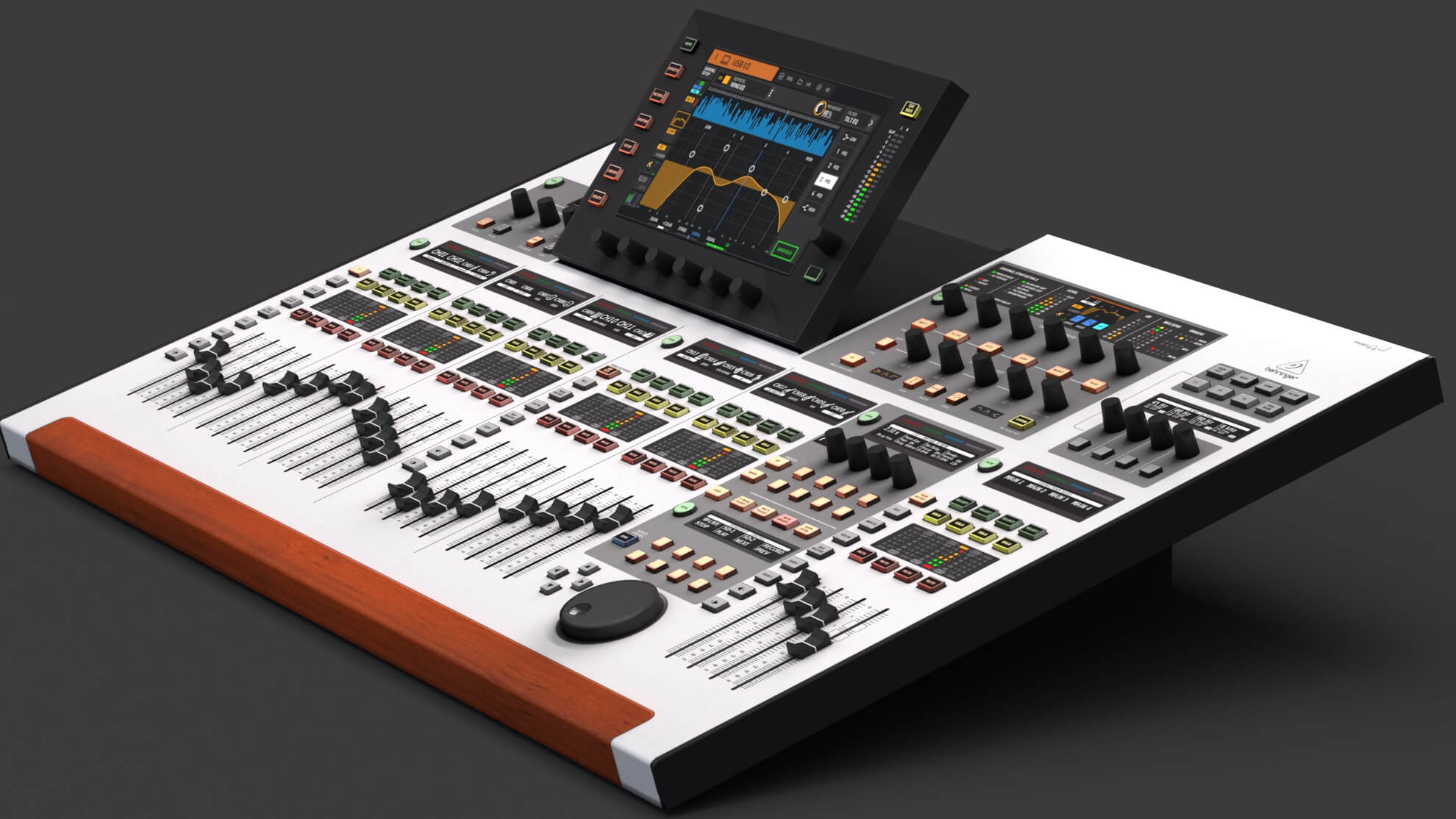 Behringer Wing Studio Mixing Console - 3D Model by ALPHA3DST
