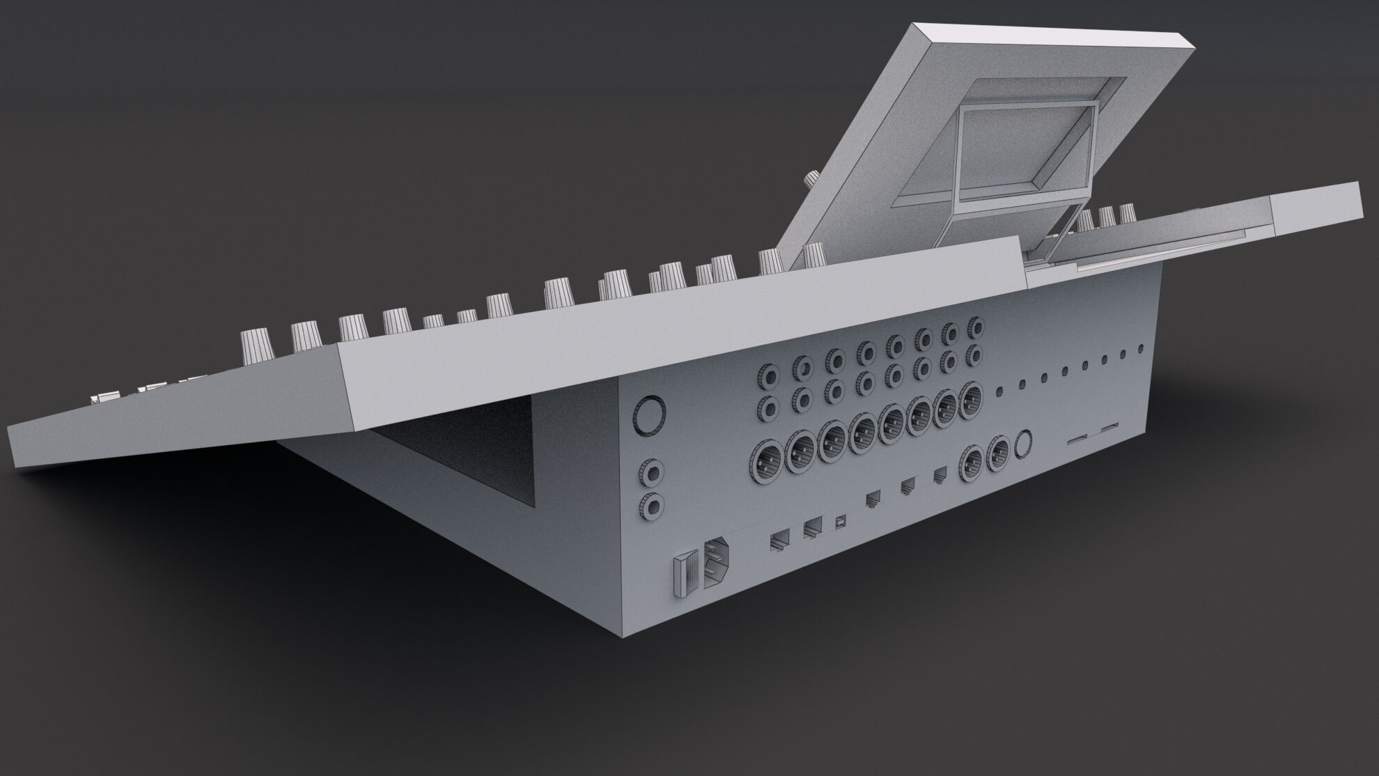 Behringer Wing Studio Mixing Console - 3D Model by ALPHA3DST
