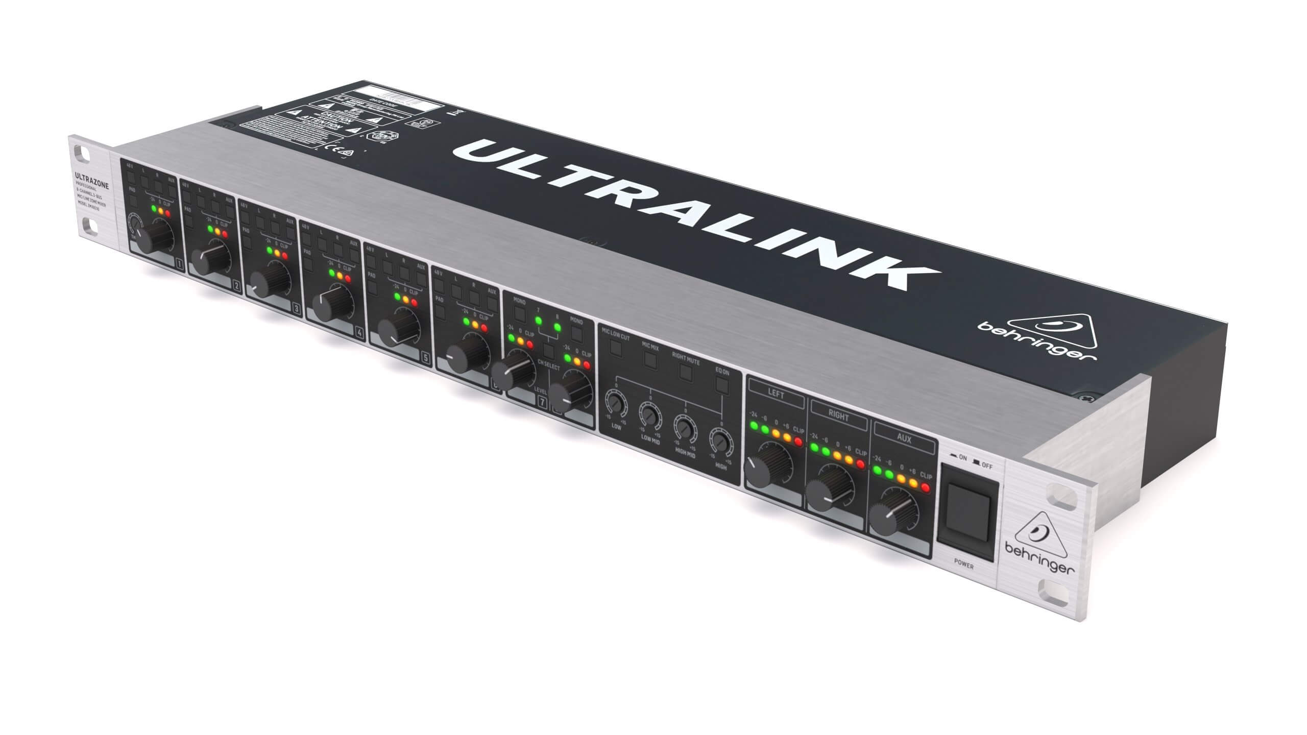 Behringer Zmx8210 Audio Processor - 3D Model by ALPHA3DST