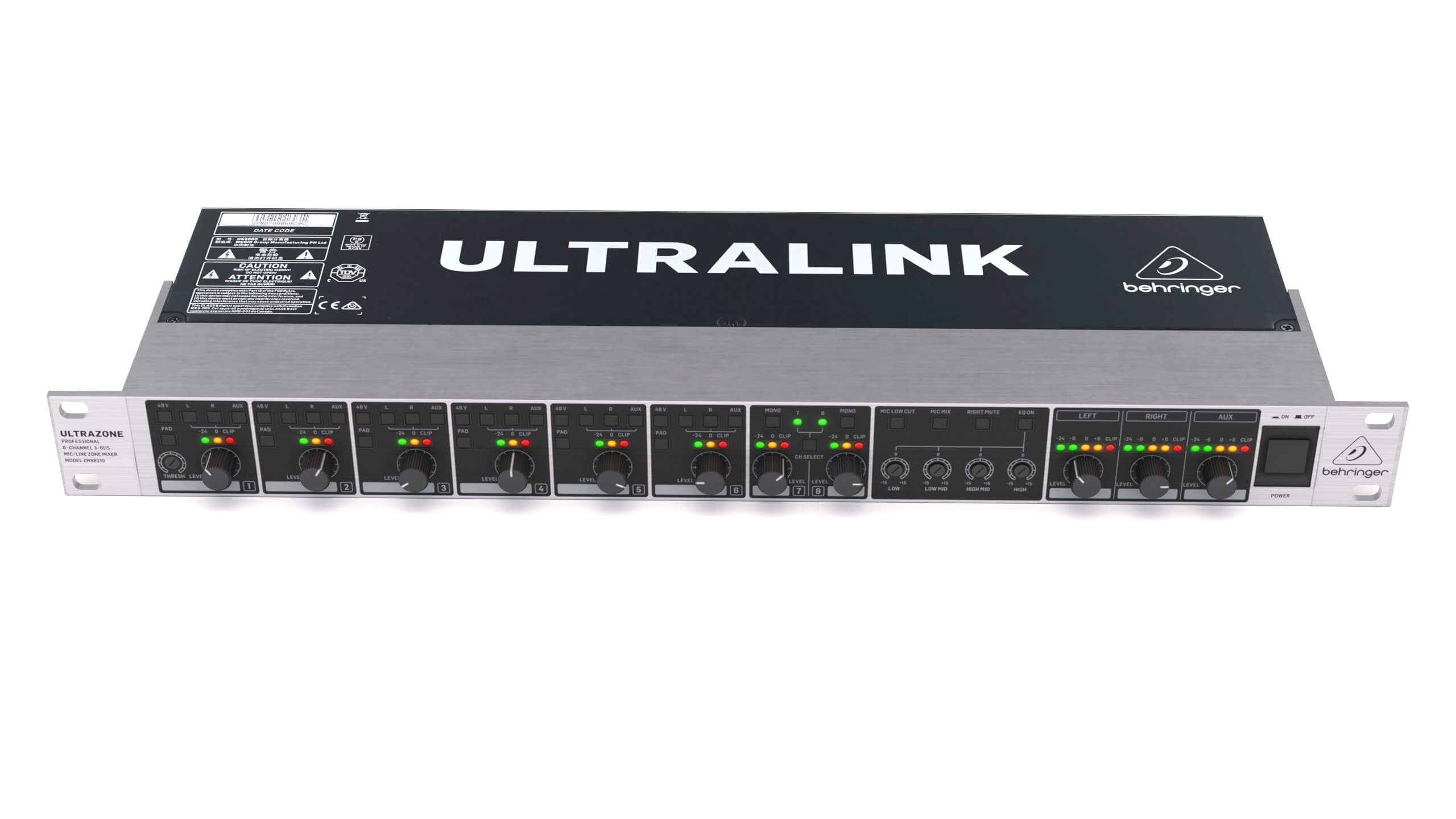 Behringer Zmx8210 Audio Processor - 3D Model by ALPHA3DST