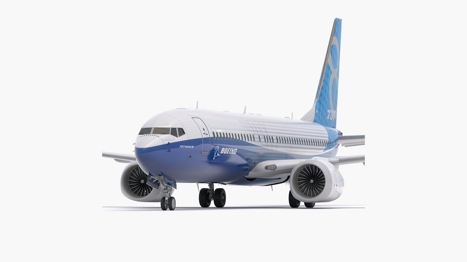 Boeing 737-800 Max House Livery 3D Model by ALPHA3DST
