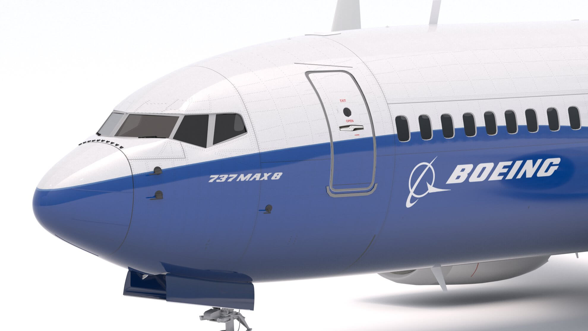 Boeing 737-800 Max House Livery 3D Model by ALPHA3DST