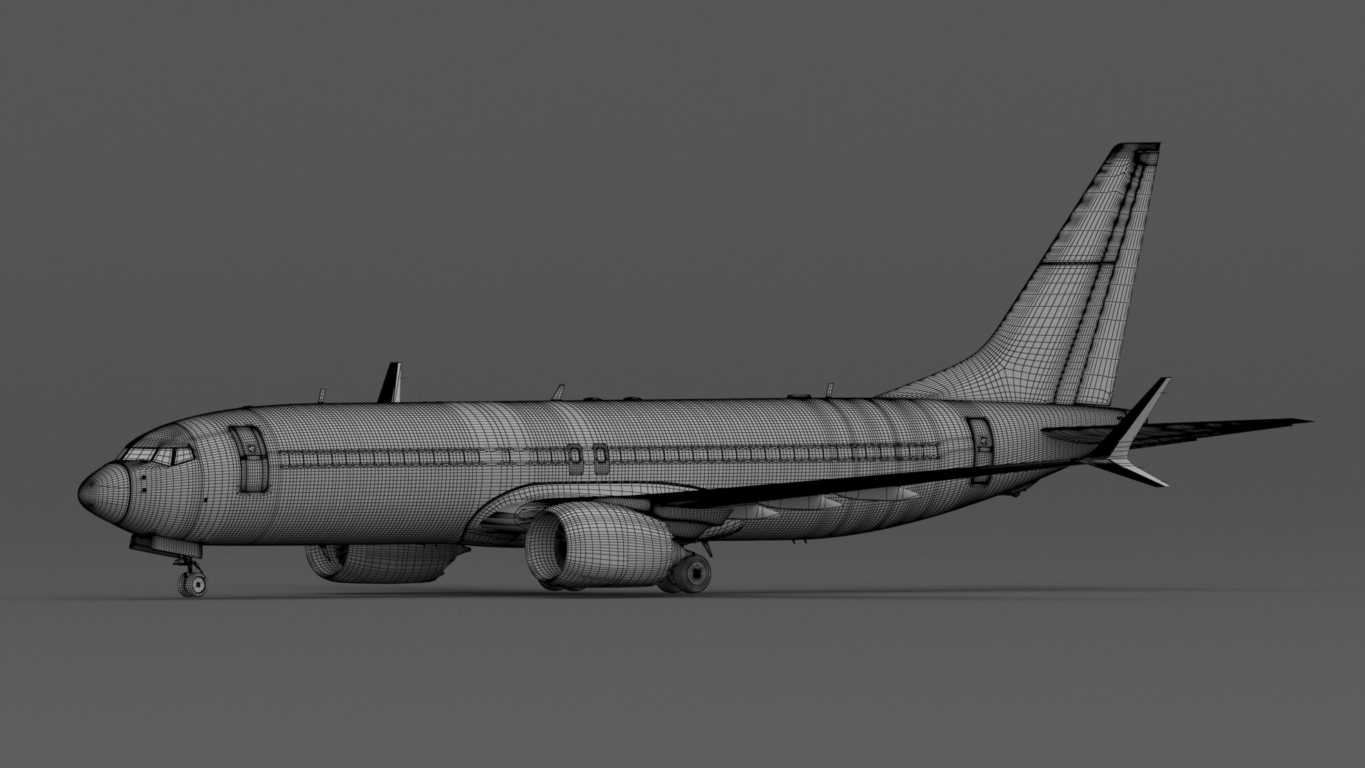 Boeing 737-800 Max 3D Model by ALPHA3DST