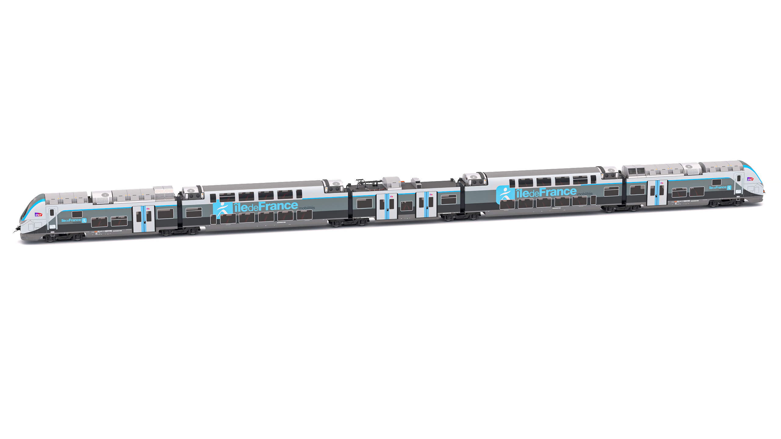 Bombardier Omneo Regio 2N Train - 3D Model by ALPHA3DST