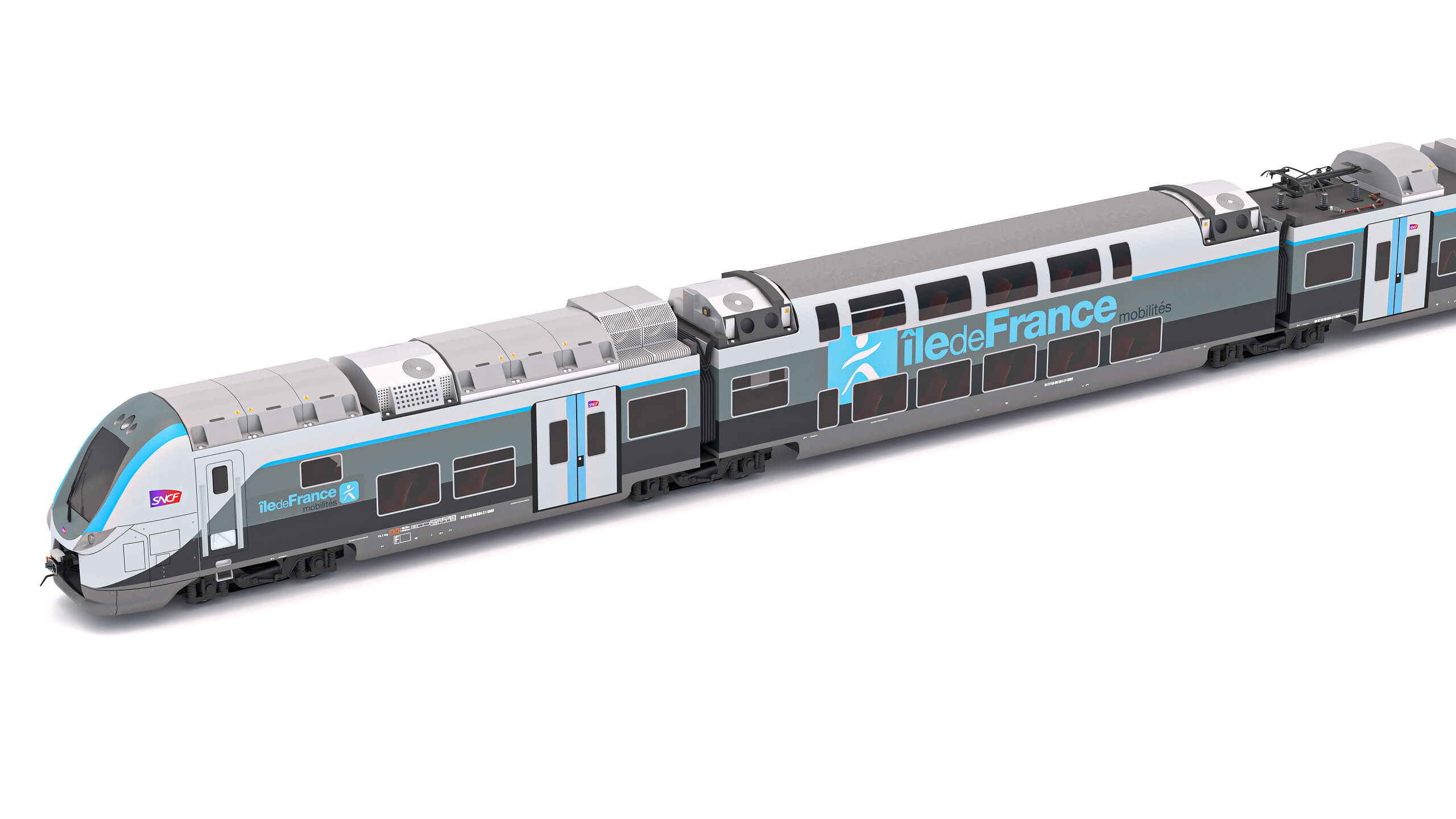Bombardier Omneo Regio 2N Train - 3D Model by ALPHA3DST