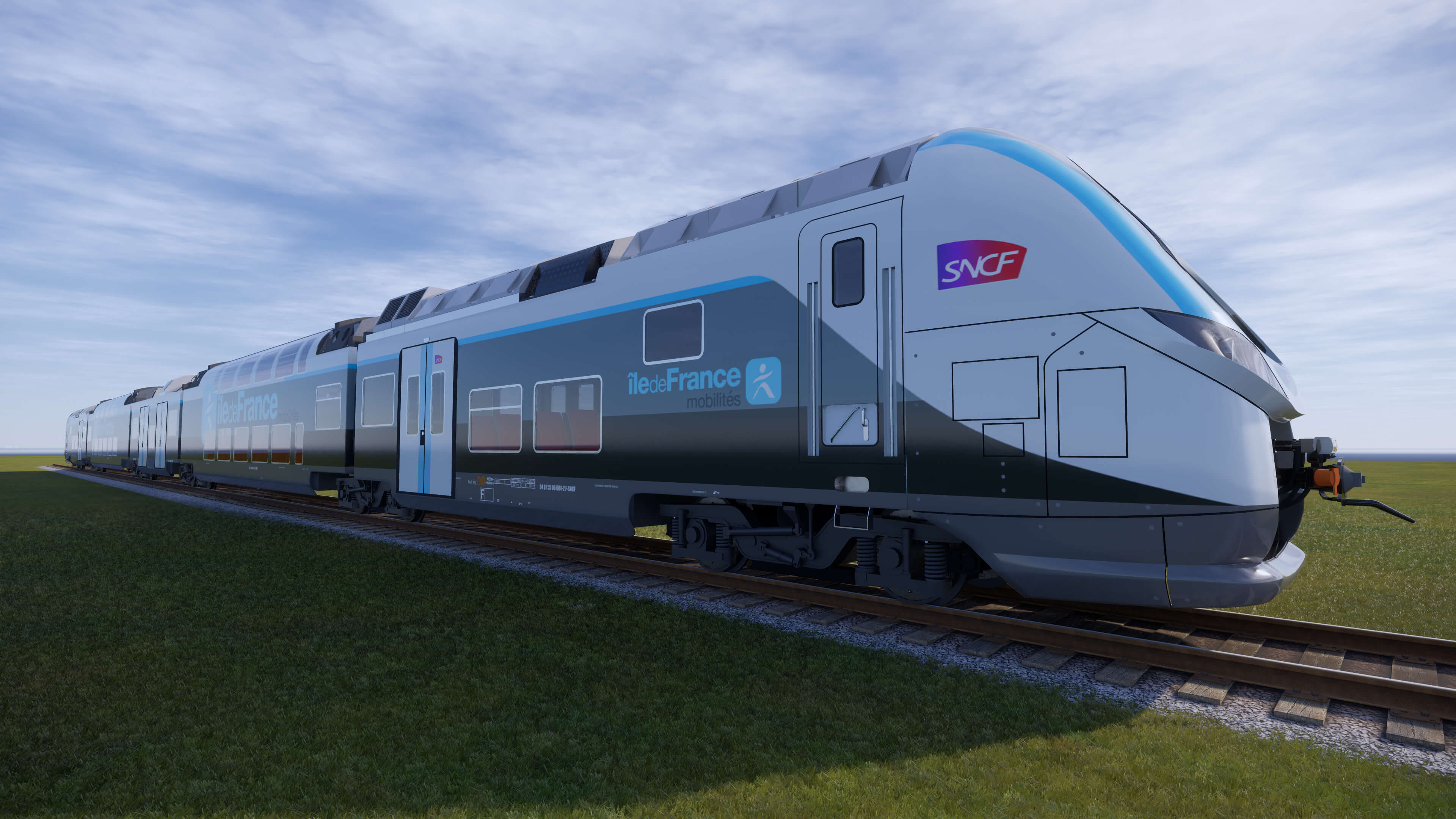 Bombardier Omneo Regio 2N Train - 3D Model by ALPHA3DST