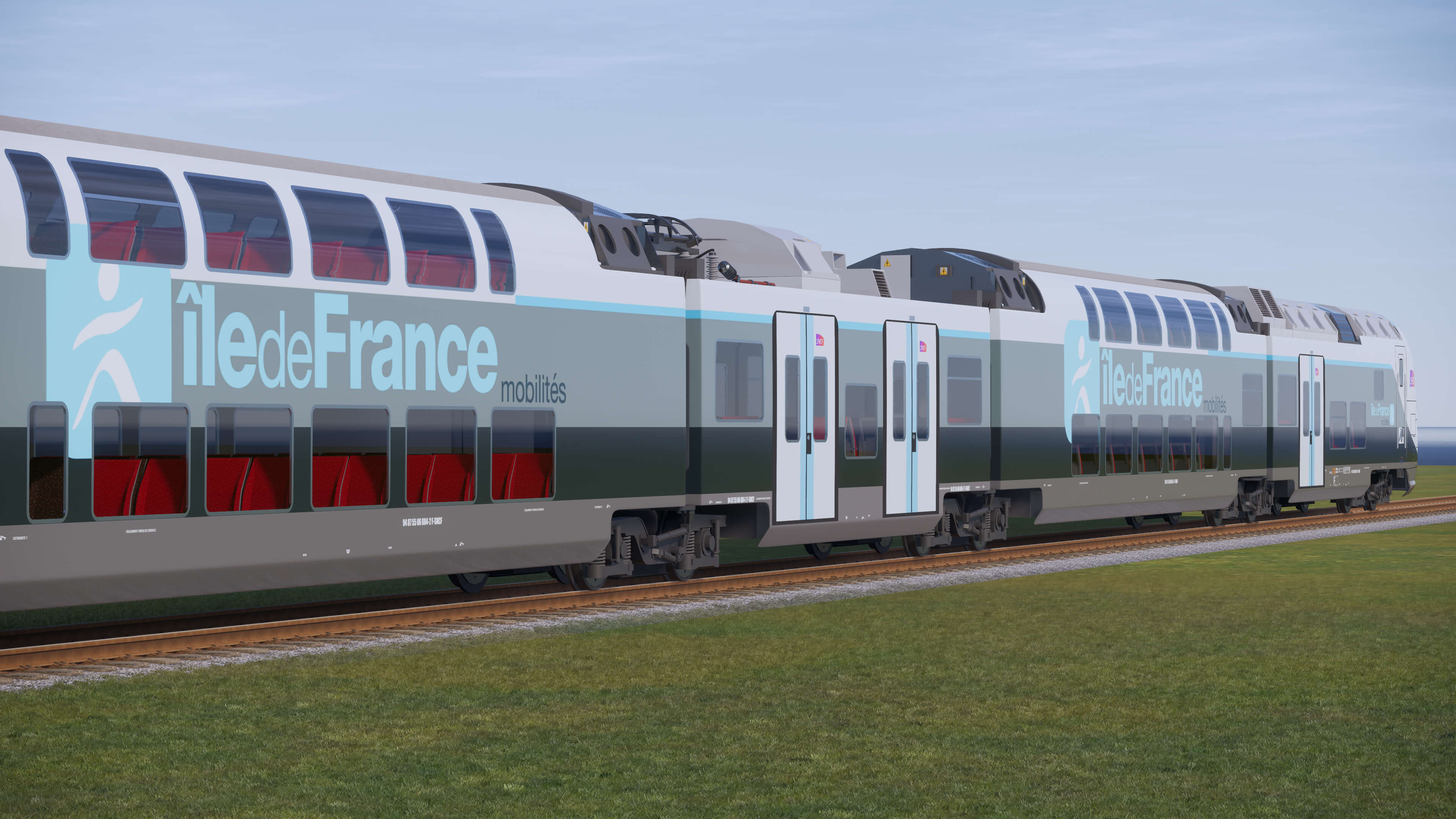 Bombardier Omneo Regio 2N Train - 3D Model by ALPHA3DST
