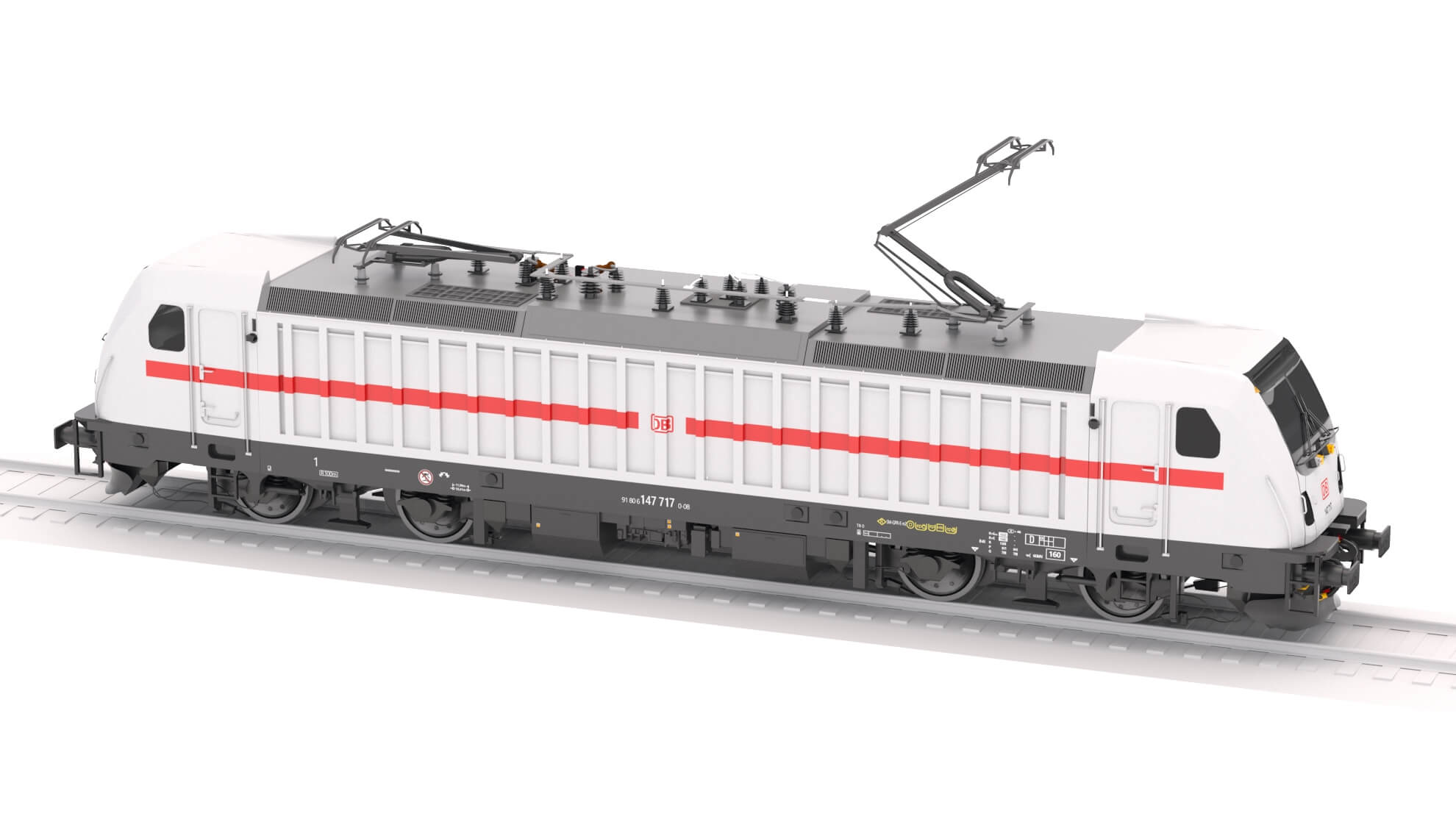 Bombardier Traxx AC3 DB Locomotive 2 - 3D Model by ALPHA3DST