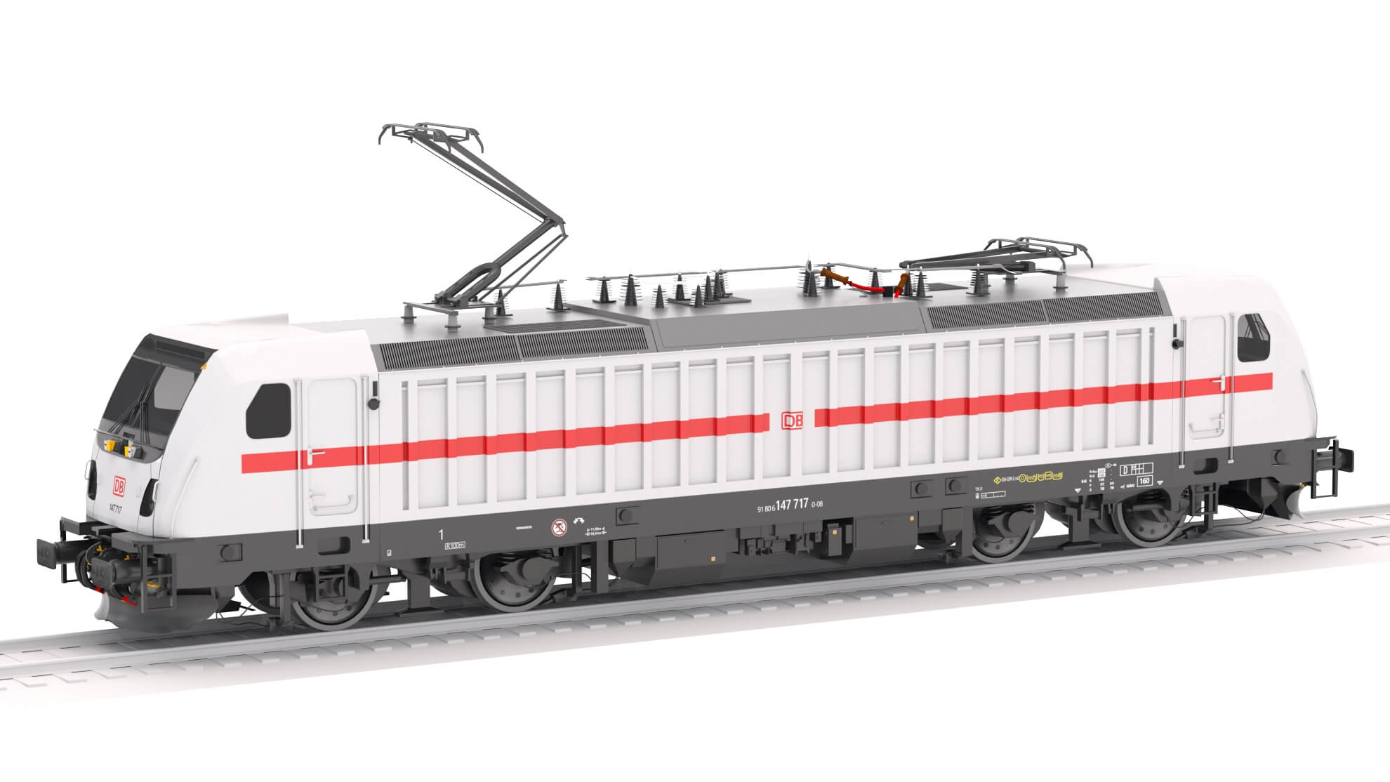 Bombardier Traxx AC3 DB Locomotive 2 - 3D Model by ALPHA3DST