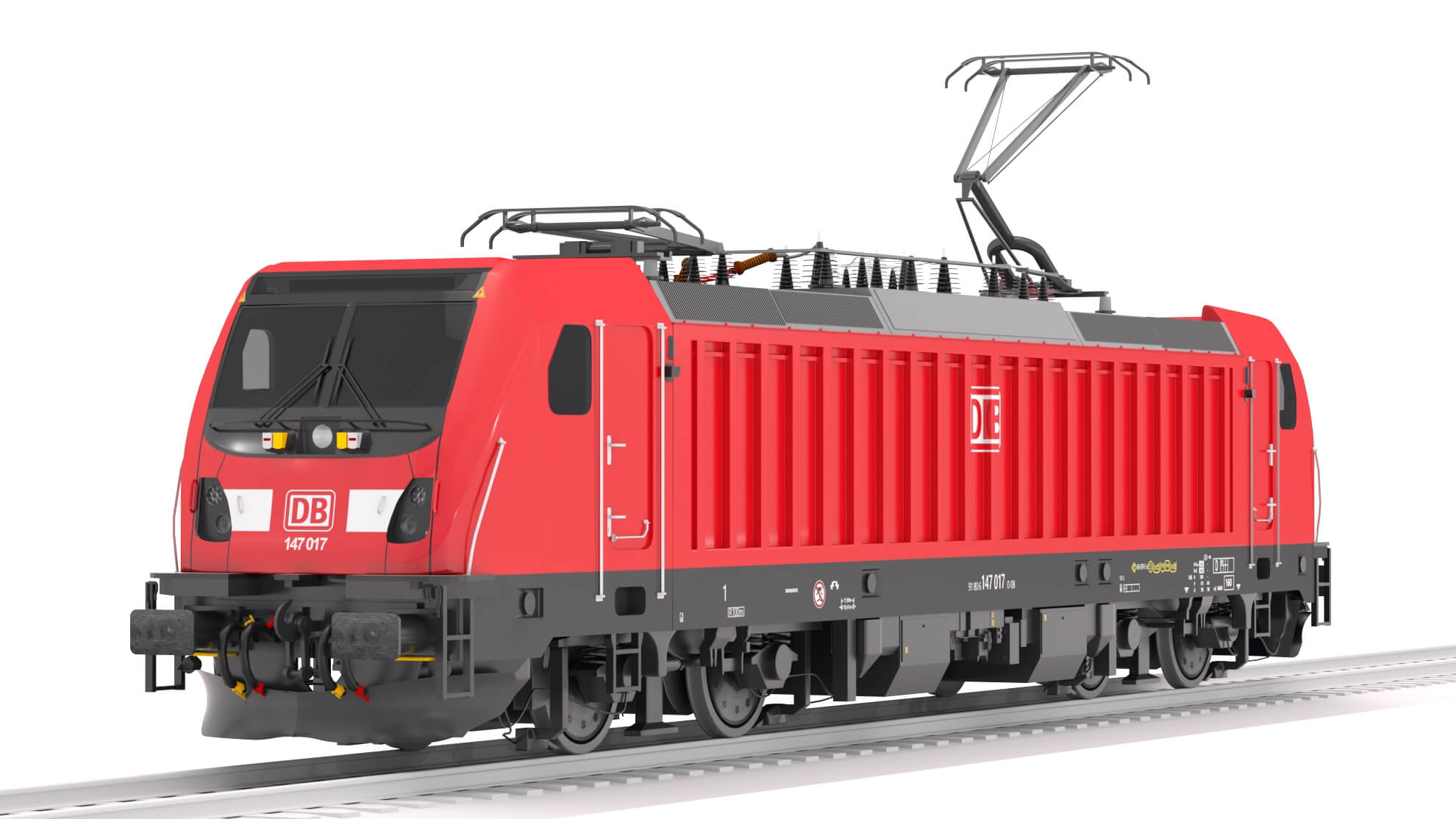 Bombardier Traxx AC3 DB Locomotive - 3D Model by ALPHA3DST