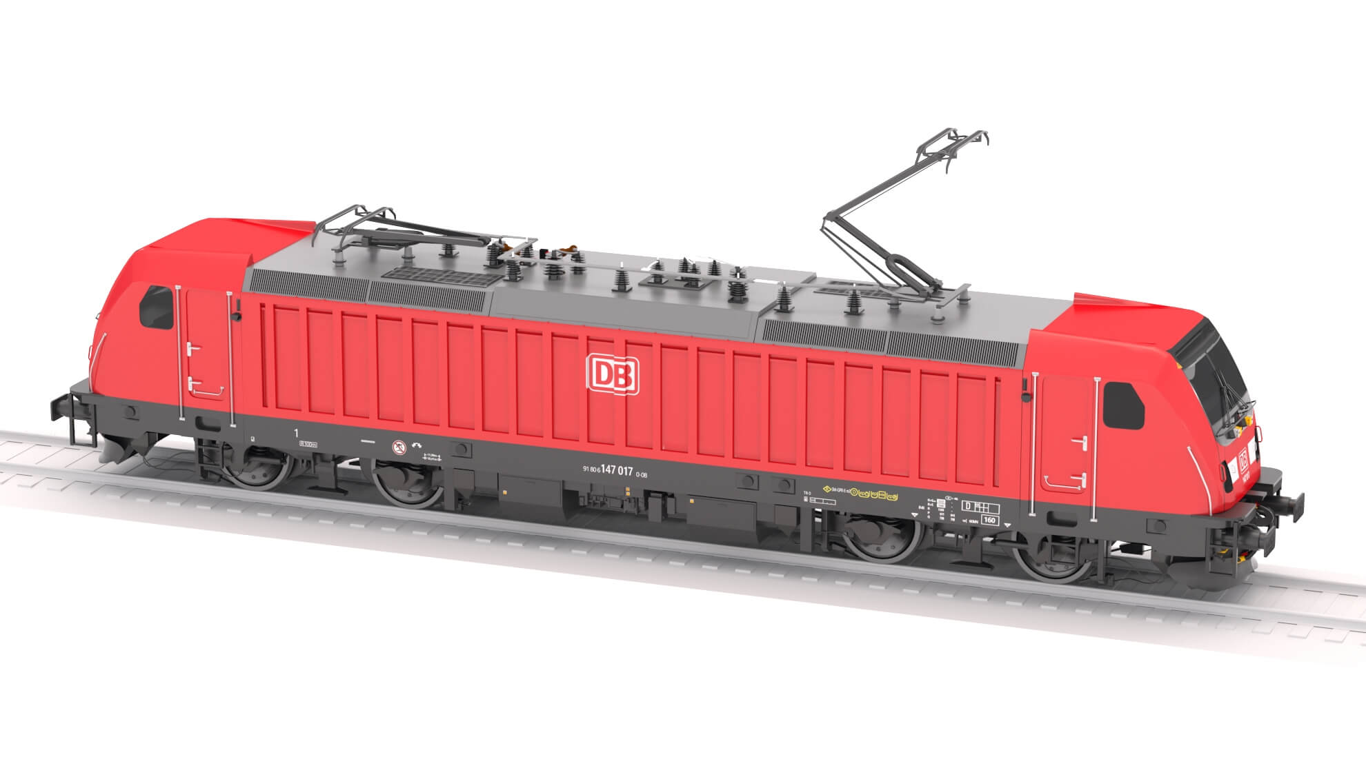 Bombardier Traxx AC3 DB Locomotive - 3D Model by ALPHA3DST