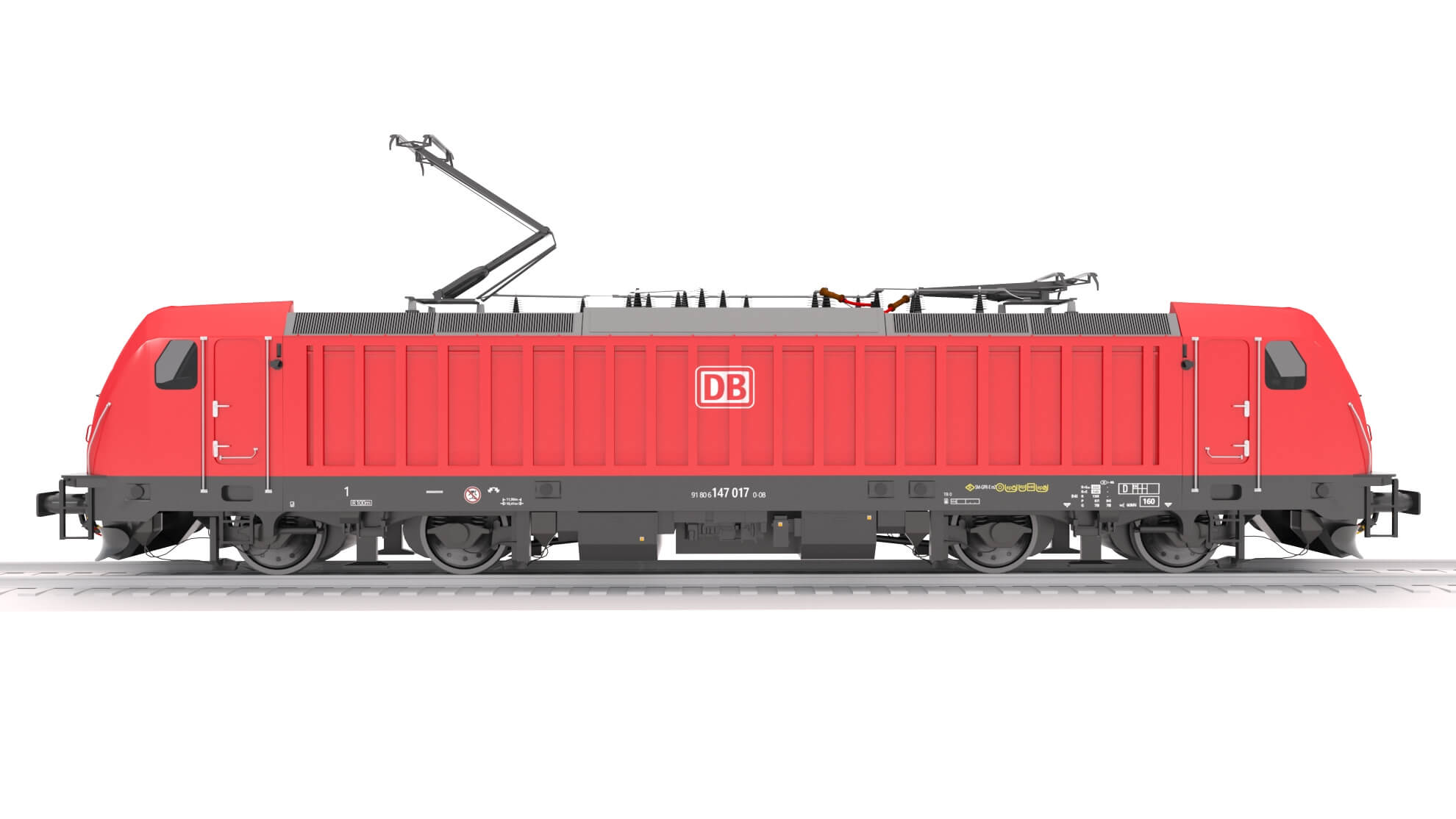 Bombardier Traxx AC3 DB Locomotive - 3D Model by ALPHA3DST