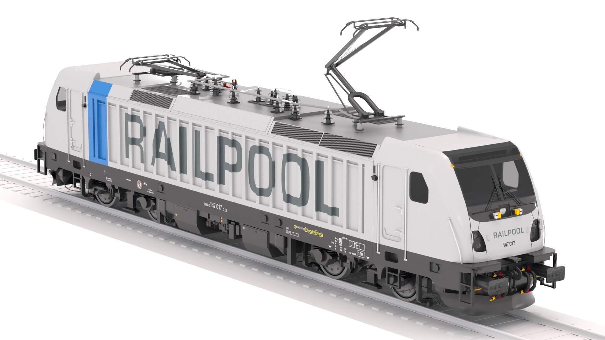 Bombardier Traxx AC3 Railpool Locomotive - 3D Model by ALPHA3DST