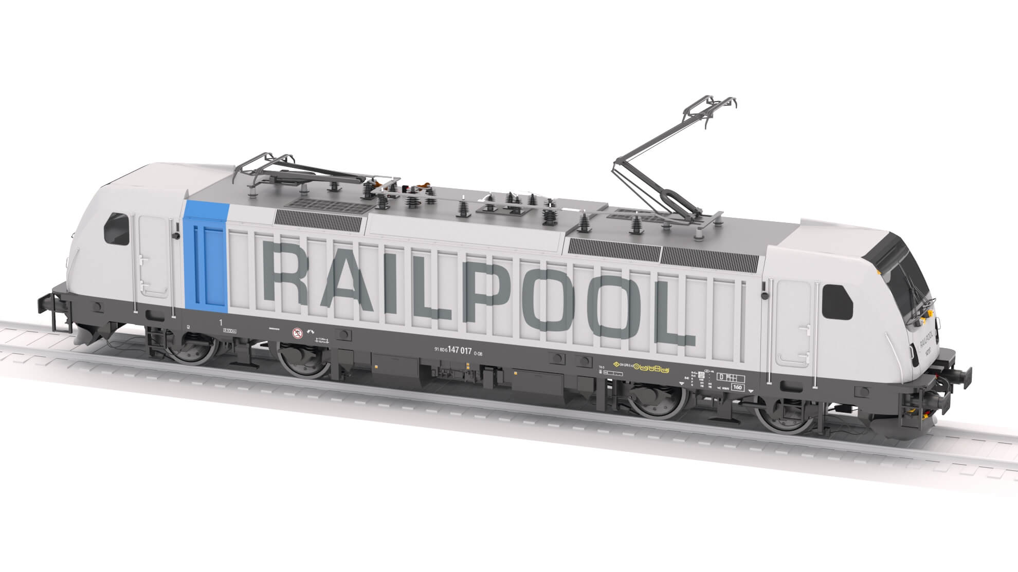 Bombardier Traxx AC3 Railpool Locomotive - 3D Model by ALPHA3DST