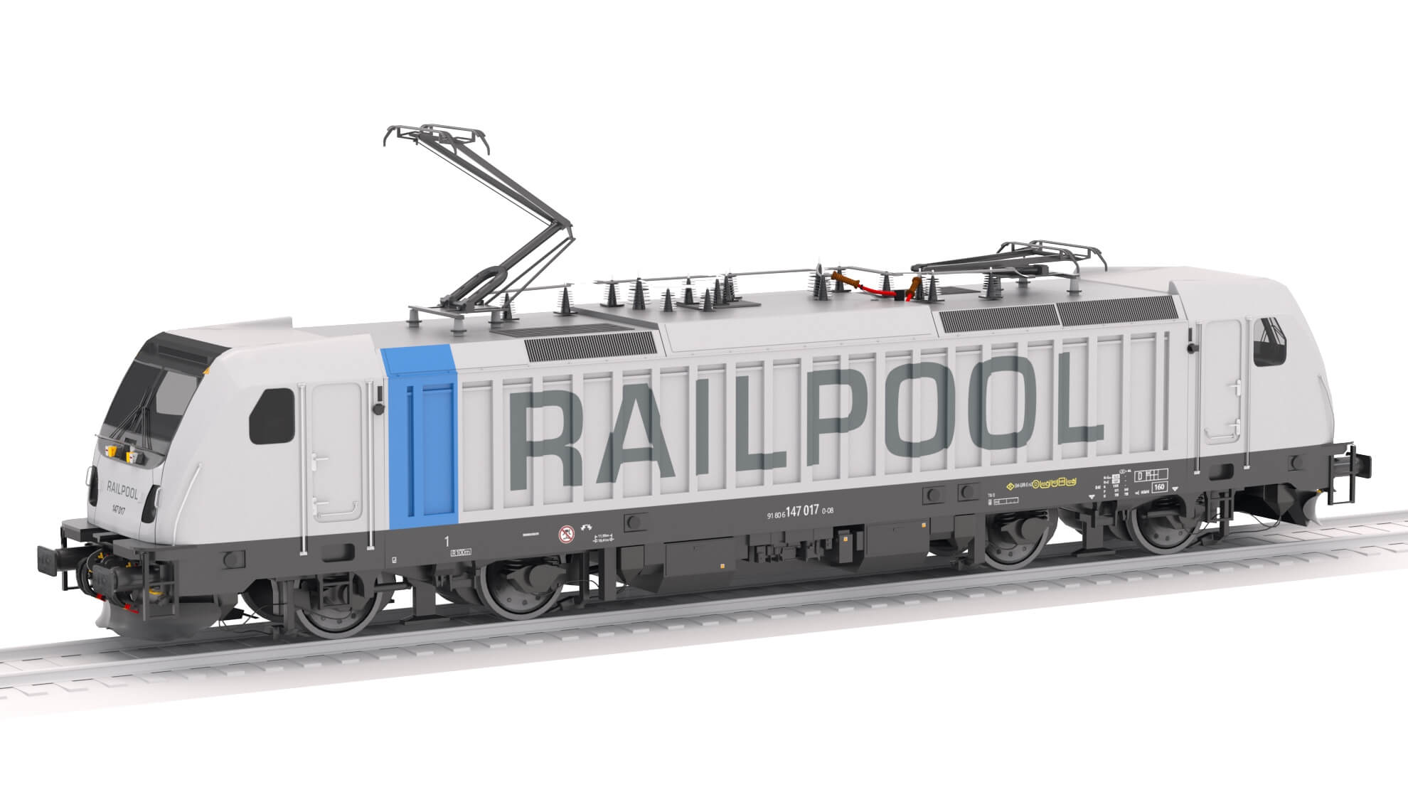 Bombardier Traxx AC3 Railpool Locomotive - 3D Model by ALPHA3DST