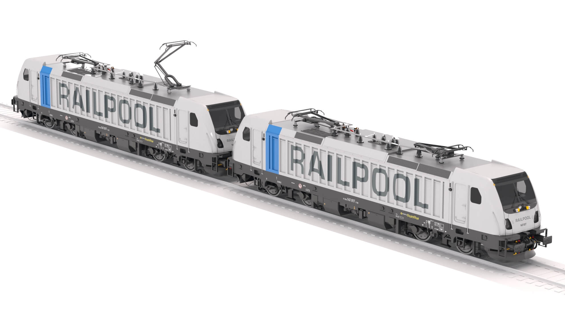 Bombardier Traxx AC3 Railpool Locomotive - 3D Model by ALPHA3DST