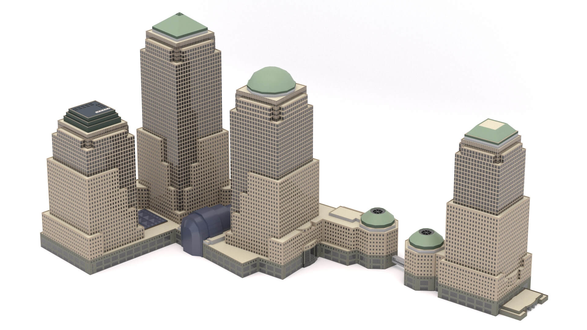 Brookfield Place - 3D Model by ALPHA3DST