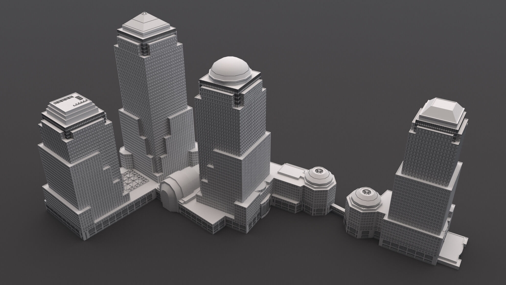 Brookfield Place - 3D Model by ALPHA3DST