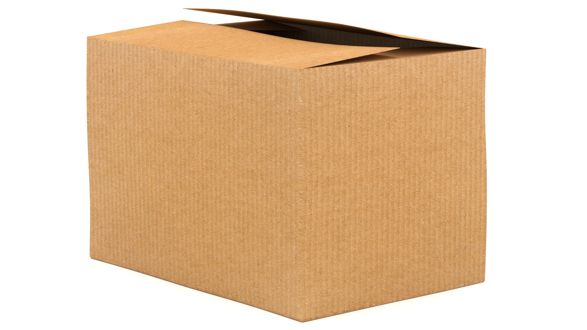 Cardboard Box 01 - 3D Model by ALPHA3DST