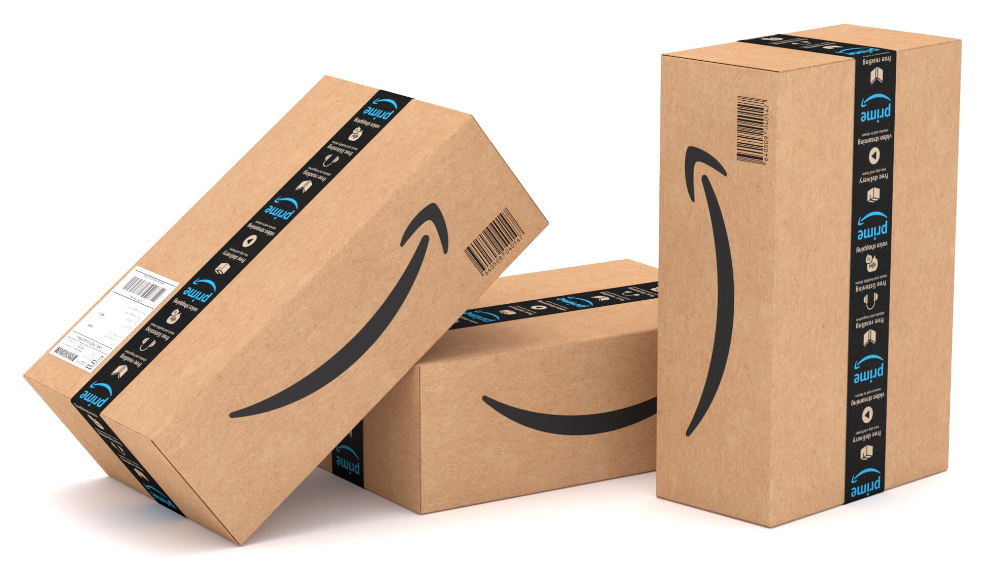 Cardboard Box Amazon - 3D Model by ALPHA3DST