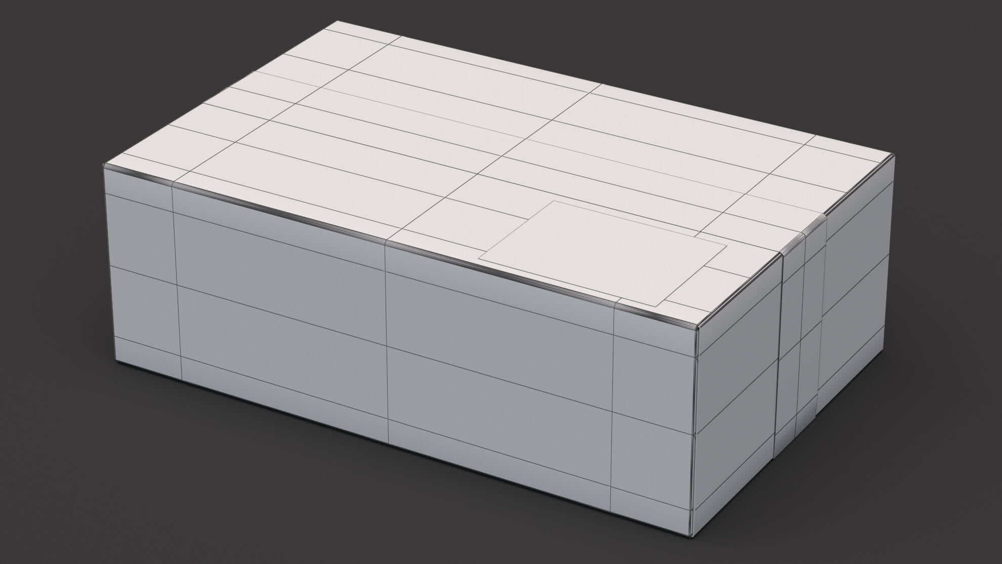 Cardboard Box Amazon - 3D Model by ALPHA3DST