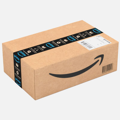 Cardboard Box Amazon - 3D Model by ALPHA3DST