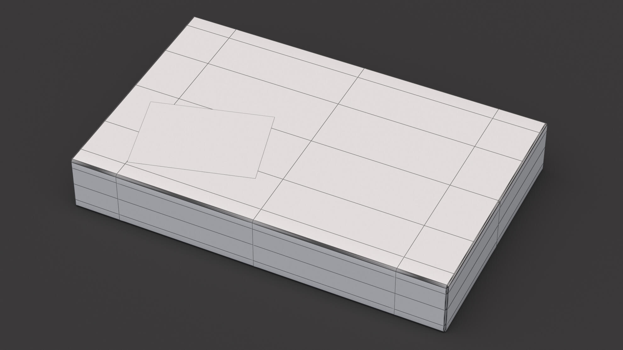 Cardboard Packaging Box 01 - 3D Model by ALPHA3DST