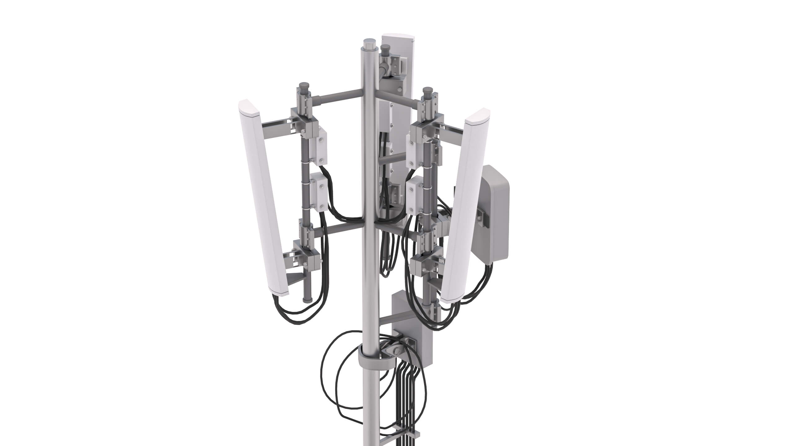 Cell Phone Tower 1 - 3D Model by ALPHA3DST