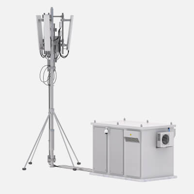 Cell Phone Tower 1 - 3D Model by ALPHA3DST