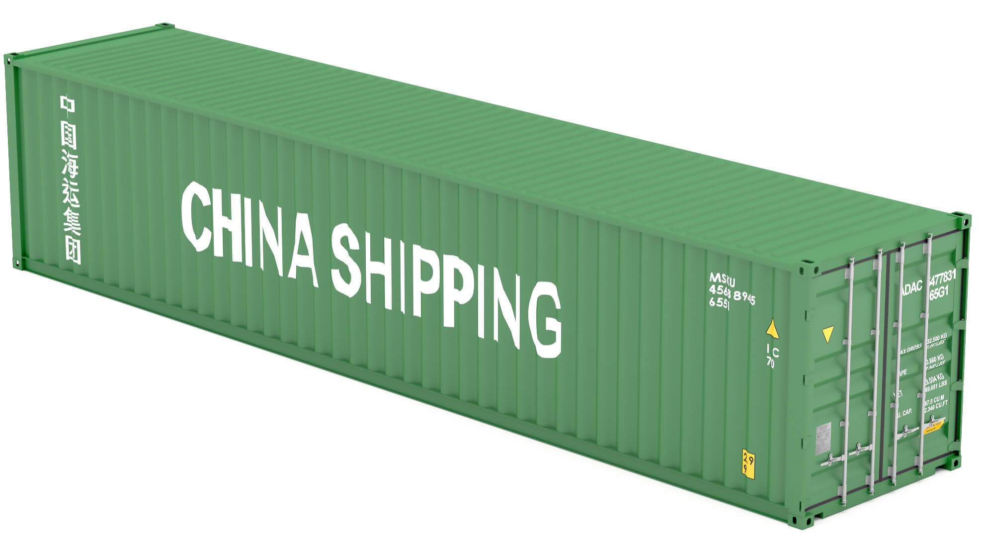 China Shipping Container - 3D Model by ALPHA3DST