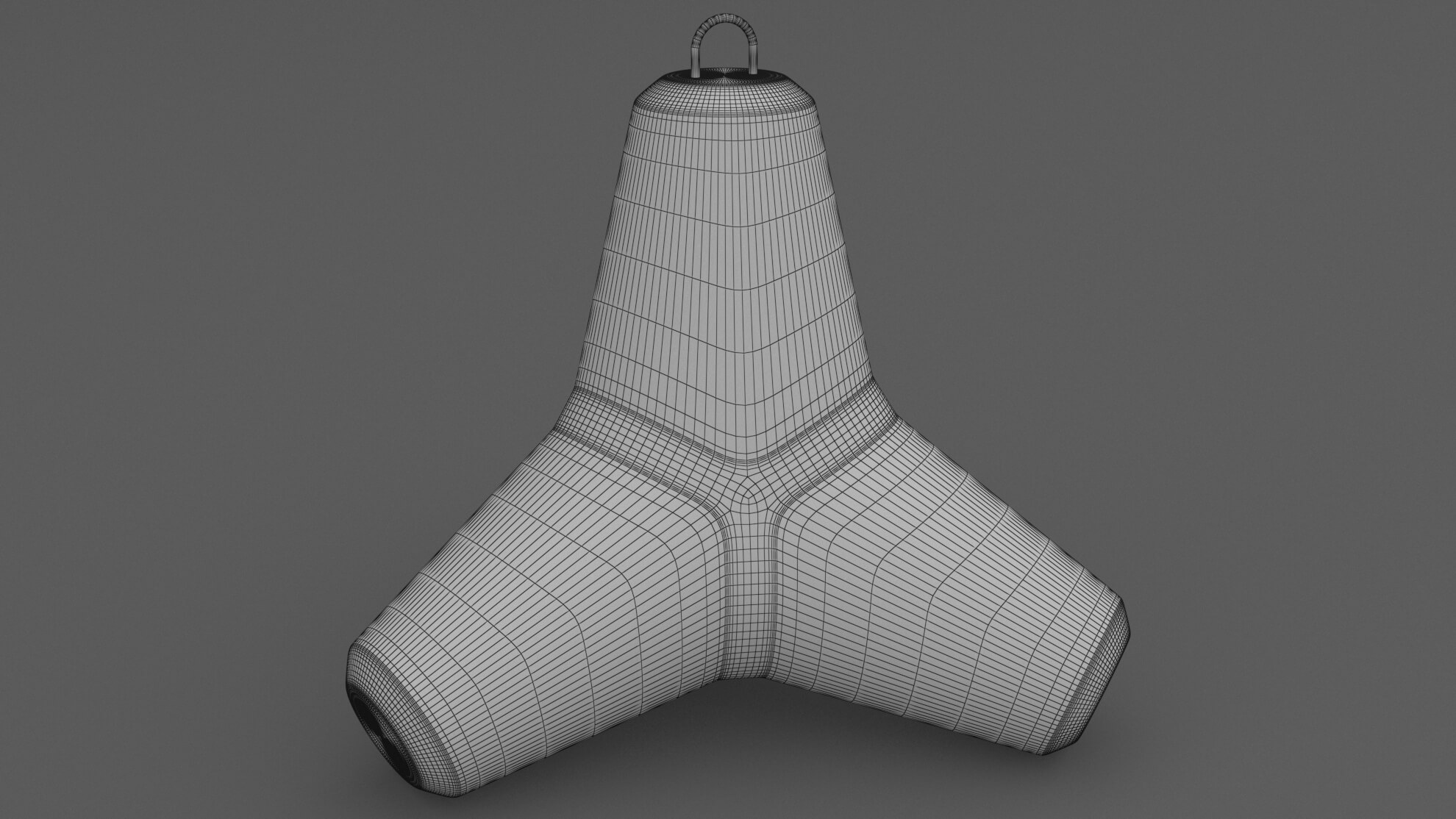 Concrete Tetrapod - 3D Model by ALPHA3DST