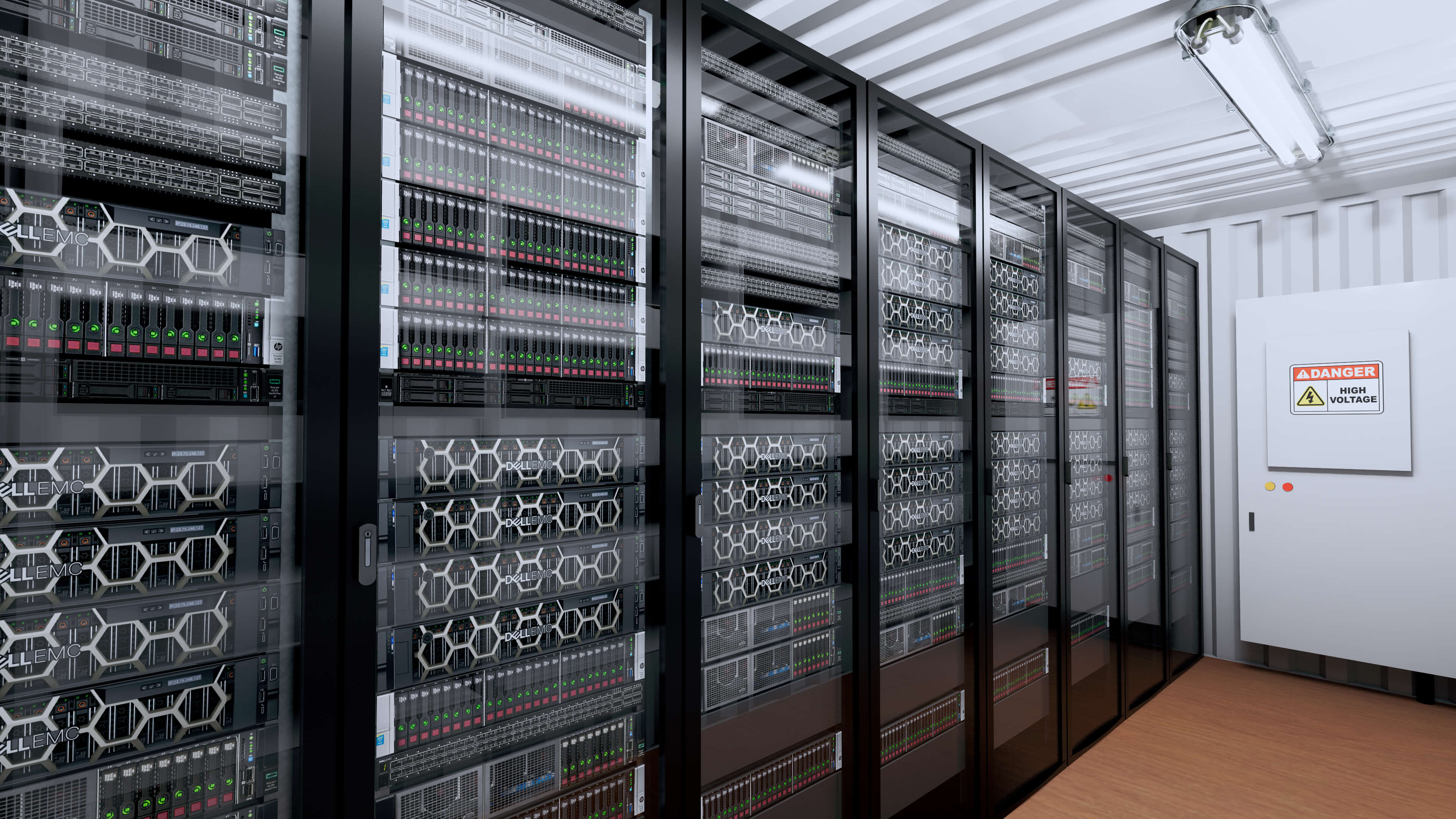 Container Data Center - 3D Model by ALPHA3DST