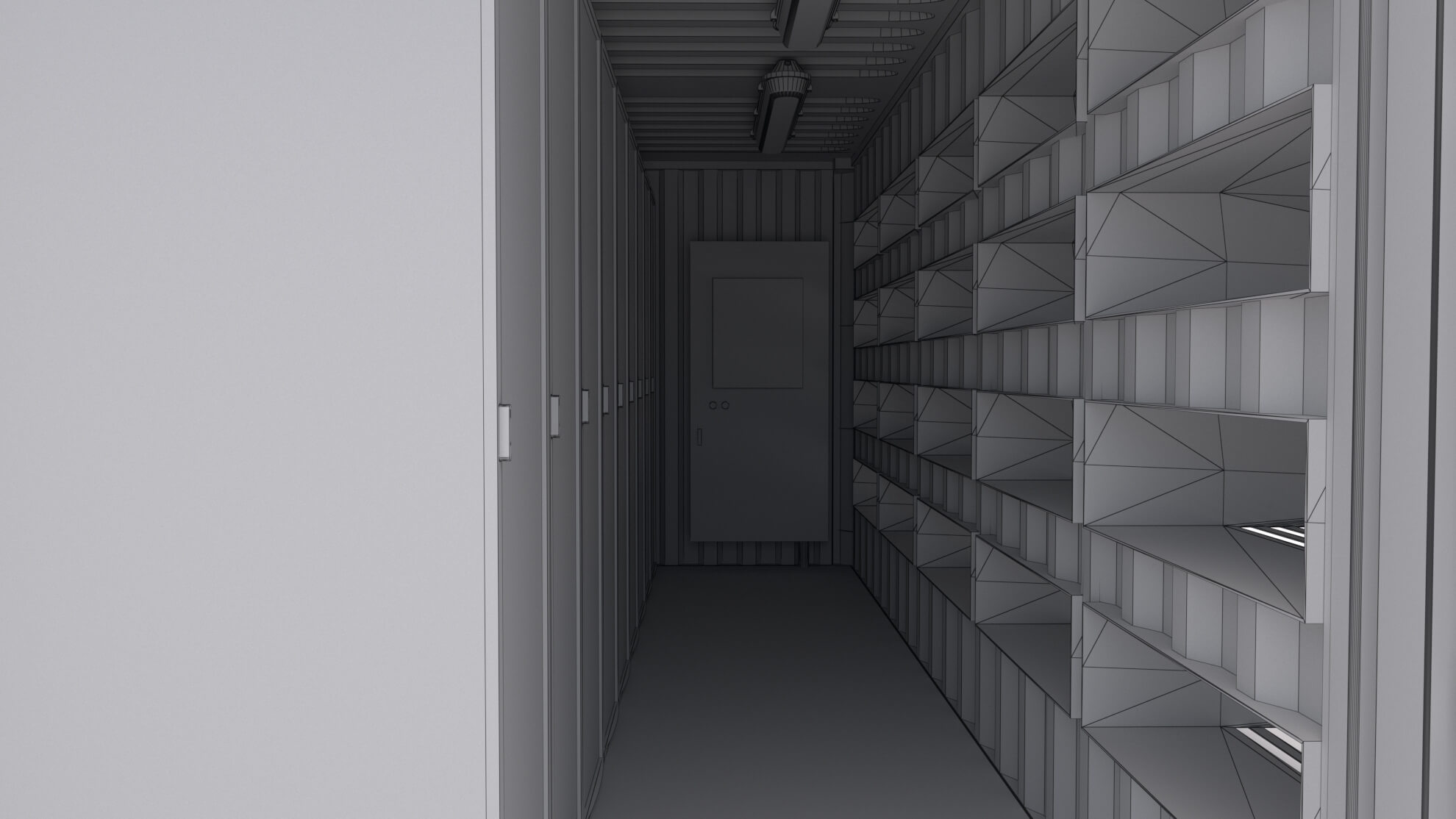Container Data Center - 3D Model by ALPHA3DST