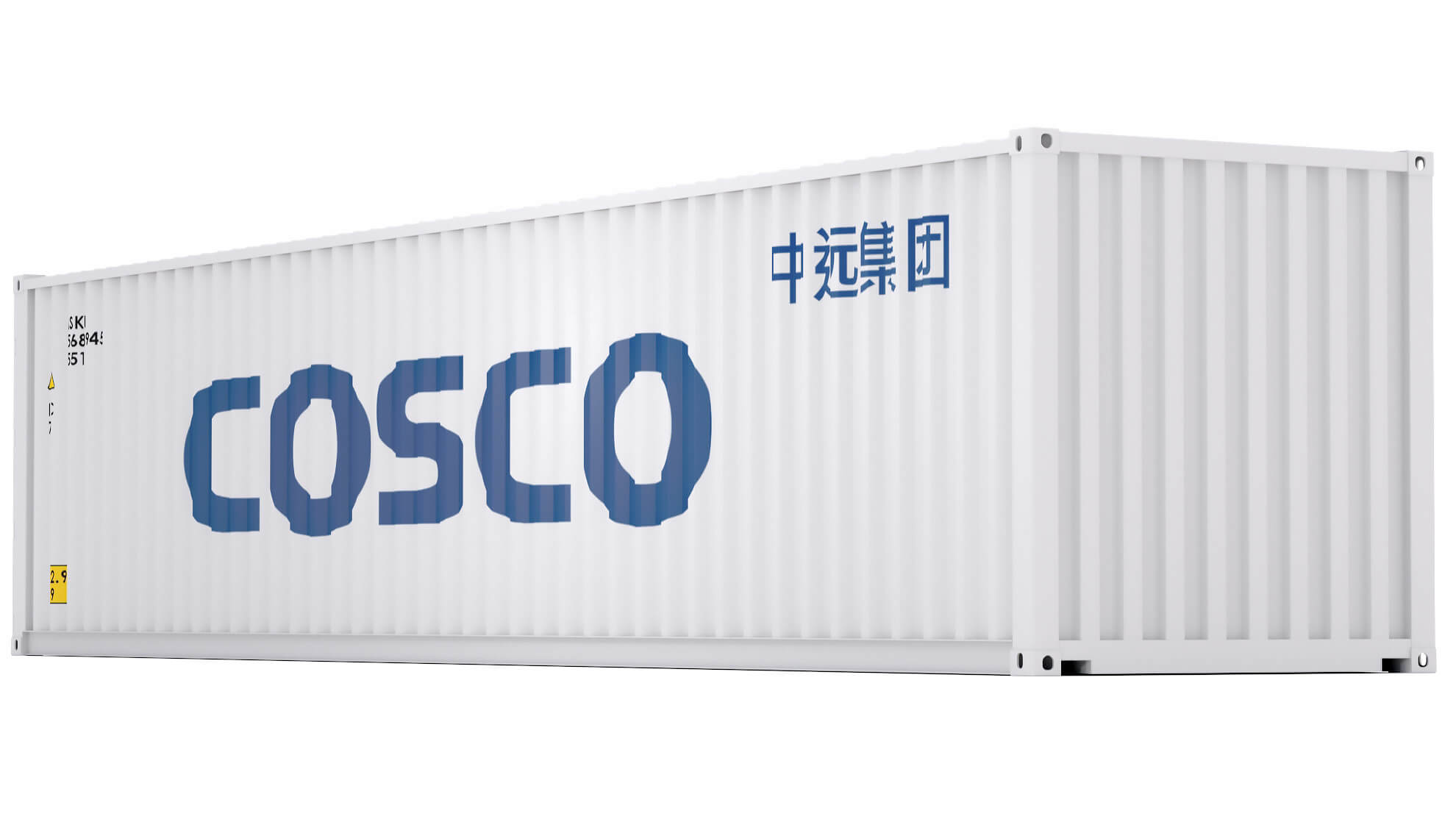 Cosco Chipping Container - 3D Model by ALPHA3DST