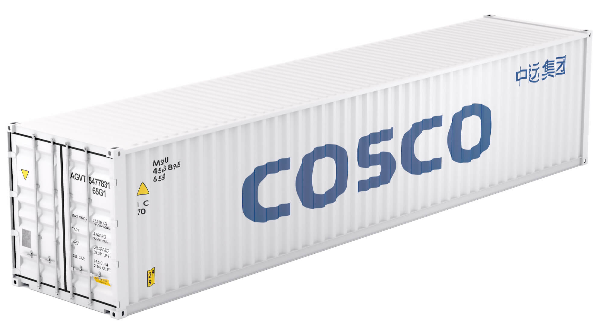 Cosco Chipping Container - 3D Model by ALPHA3DST