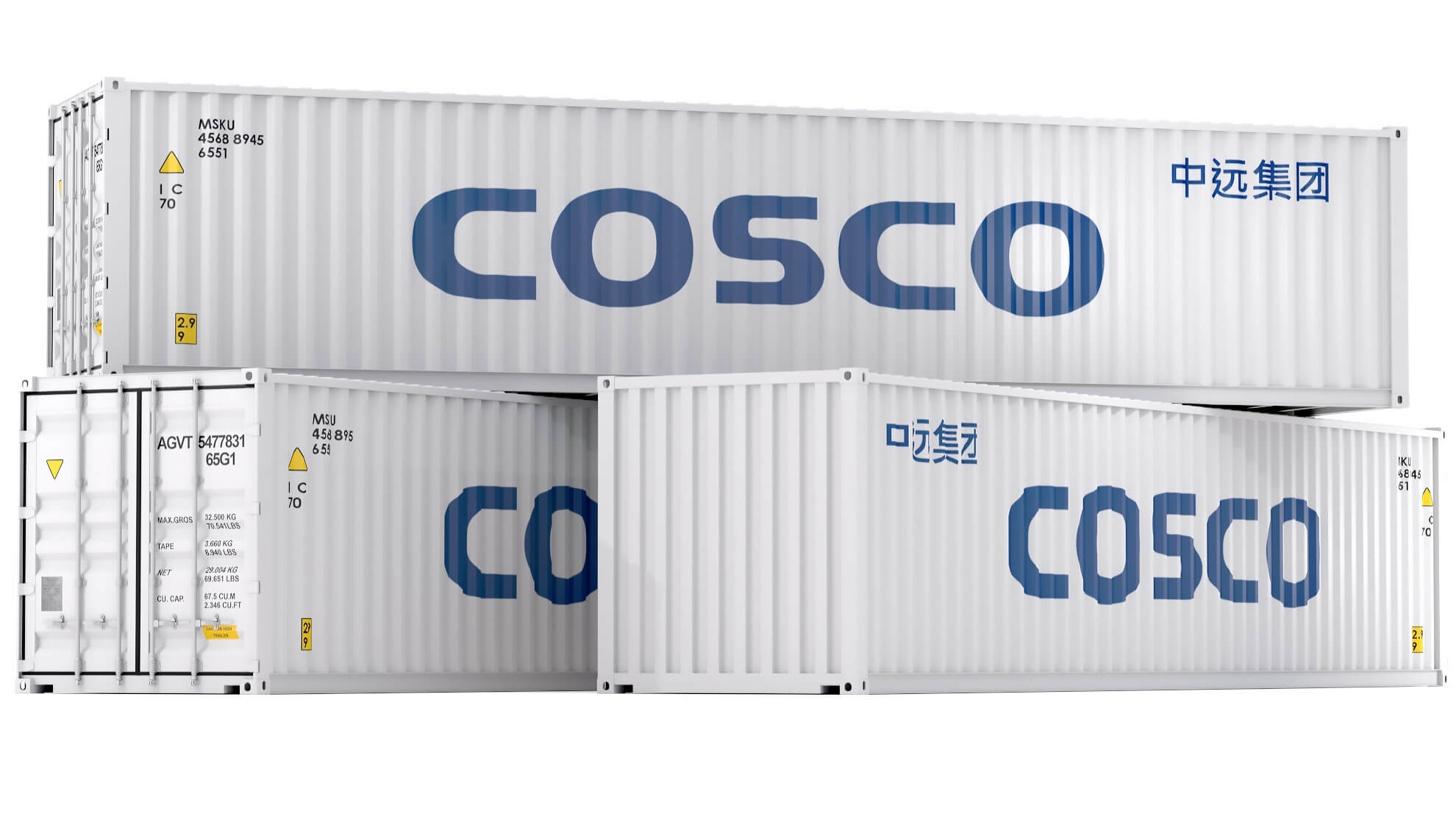 Cosco Chipping Container - 3D Model by ALPHA3DST