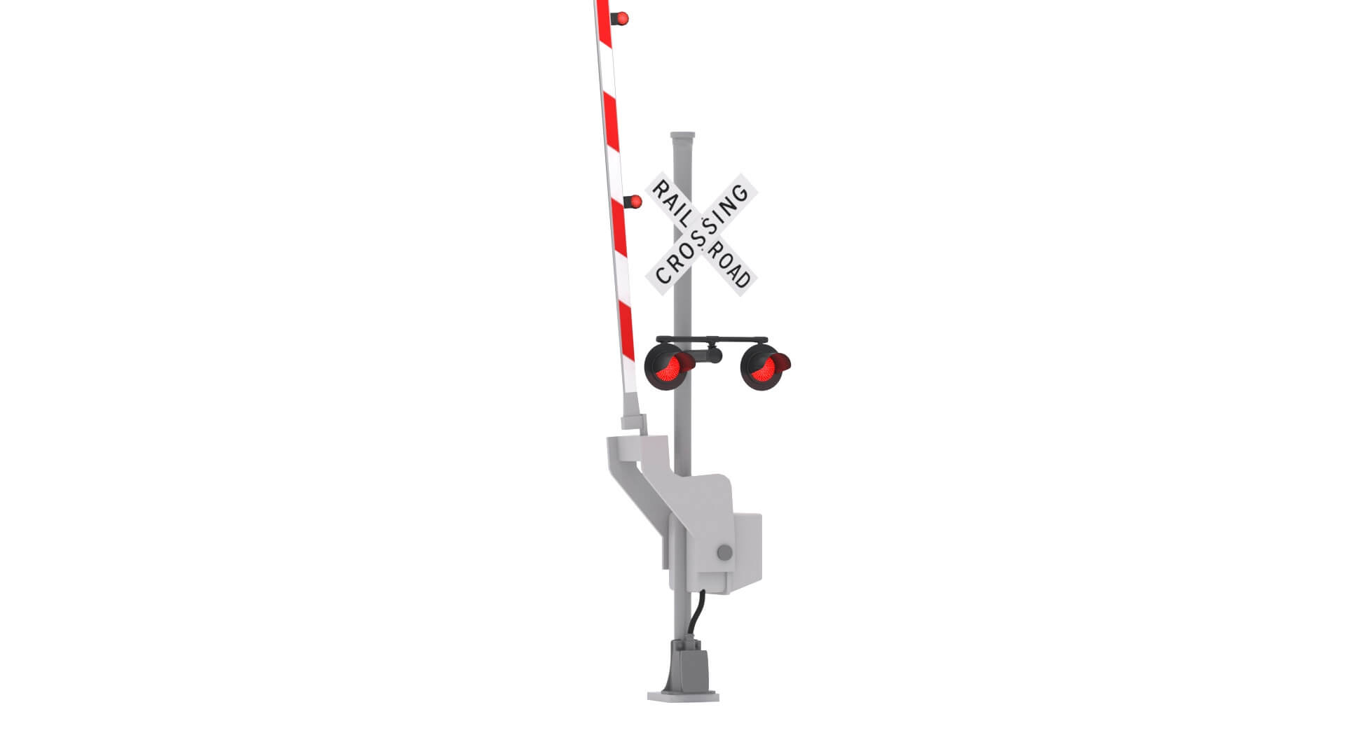 Crossing Signal 2 - 3D Model by ALPHA3DST