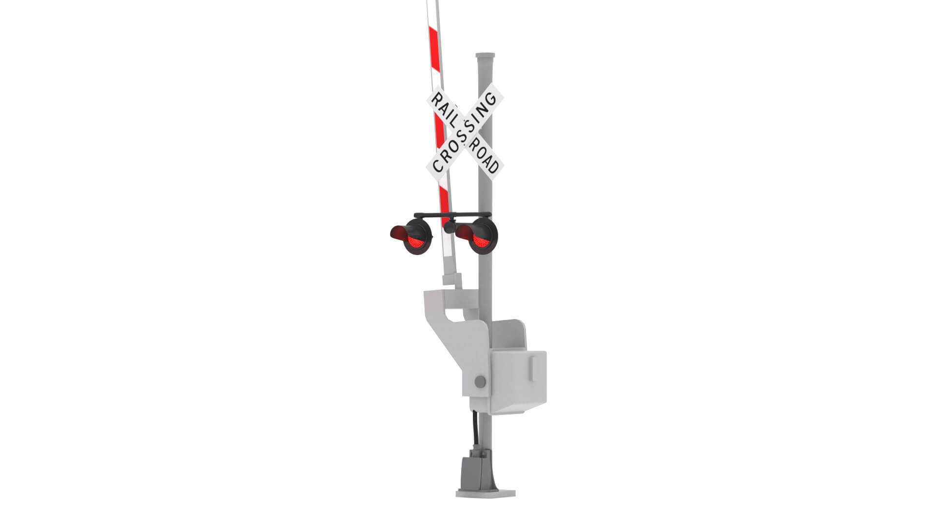Crossing Signal 2 - 3D Model by ALPHA3DST