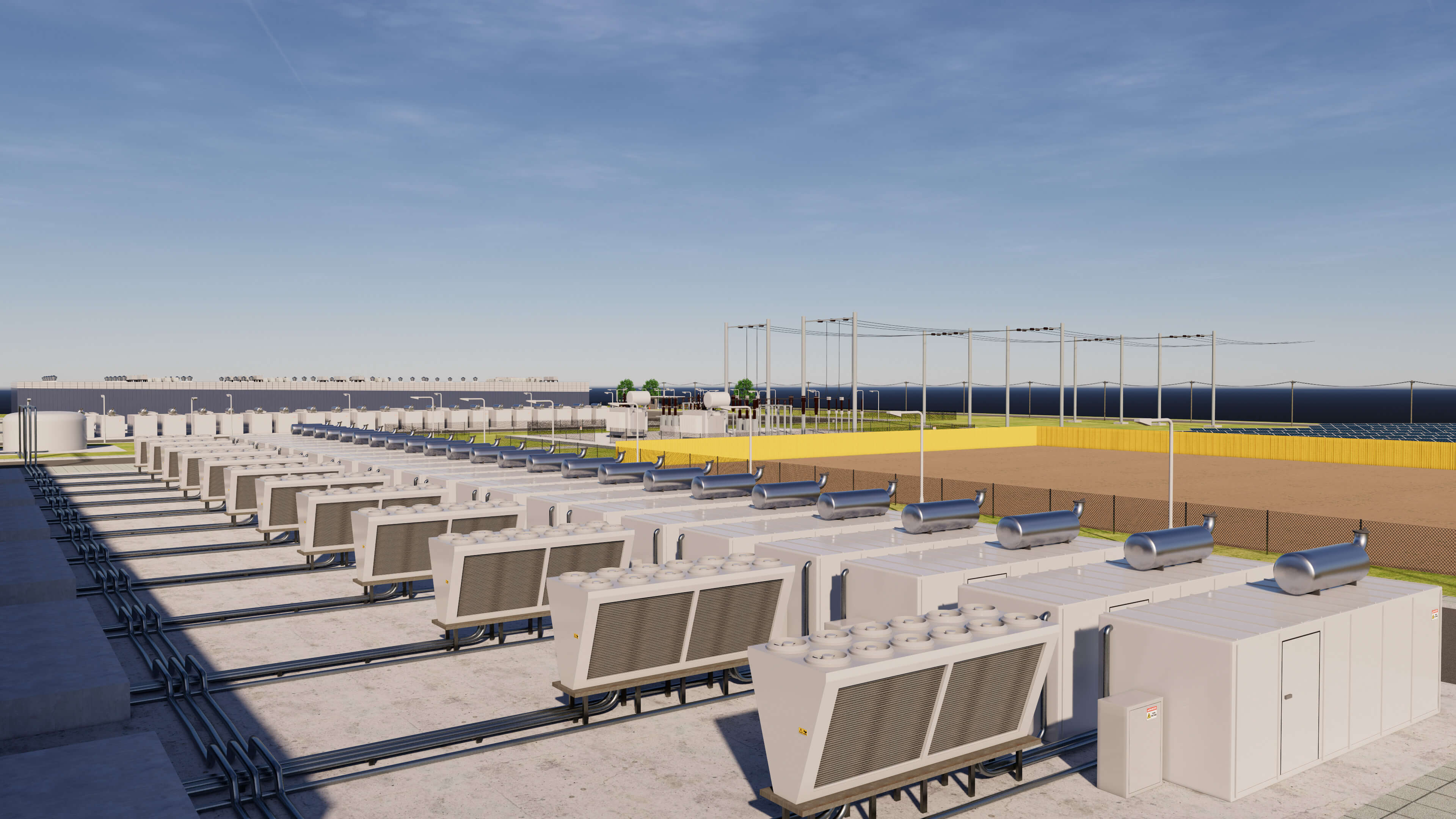 Data Center Area - 3D Model by ALPHA3DST