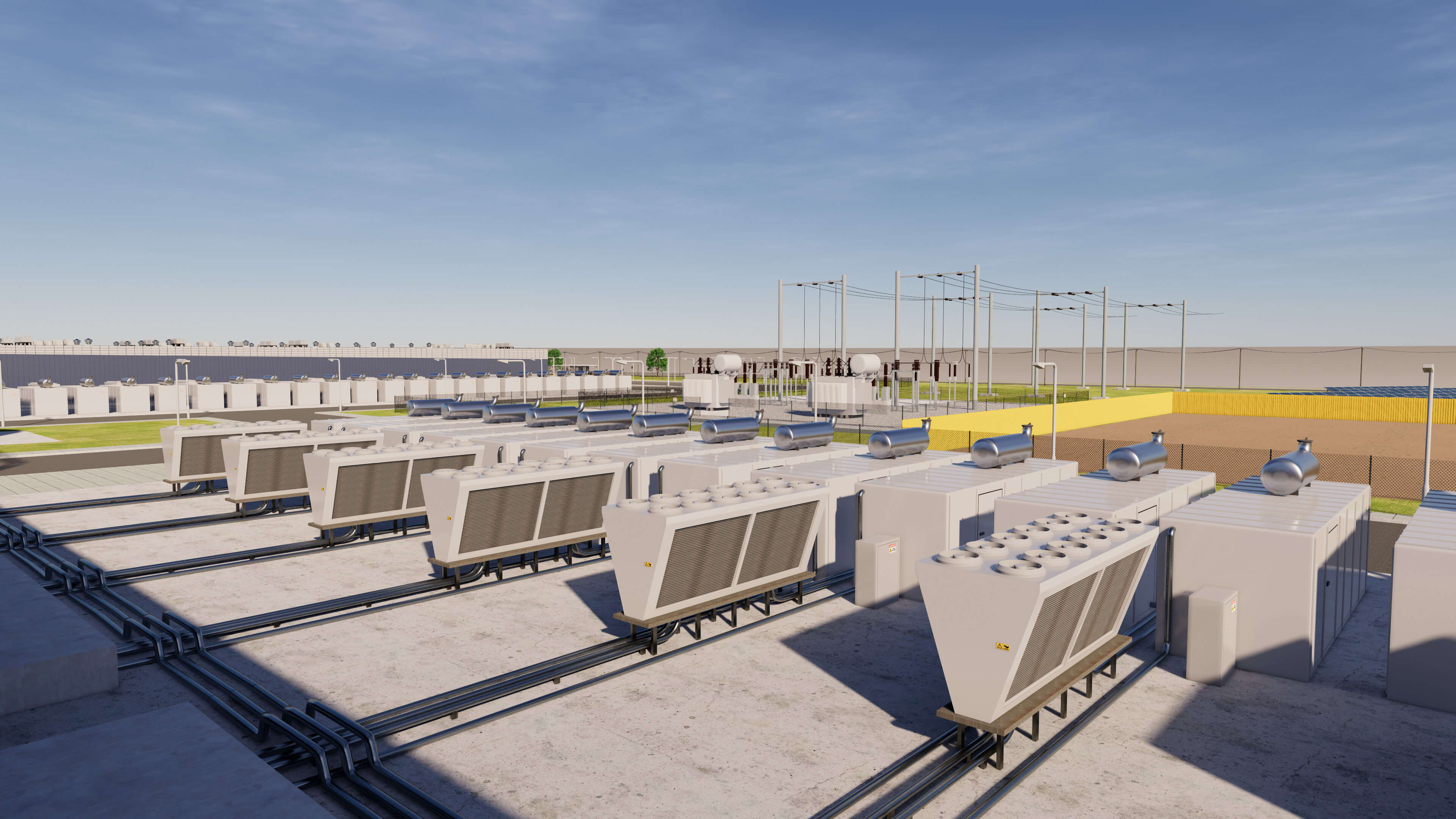 Data Center Area - 3D Model by ALPHA3DST