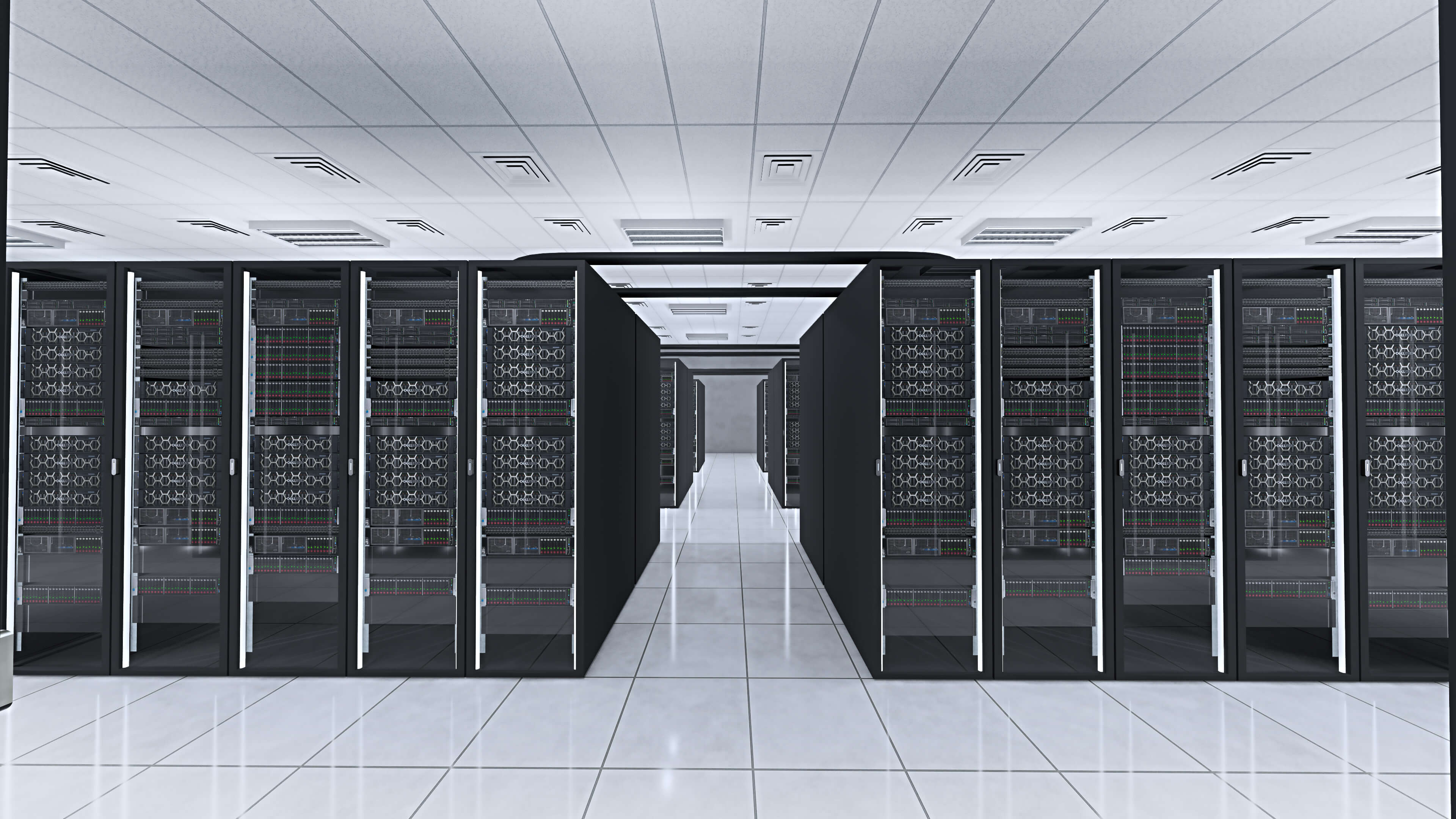 Data Center Server Room - 3D Model by ALPHA3DST