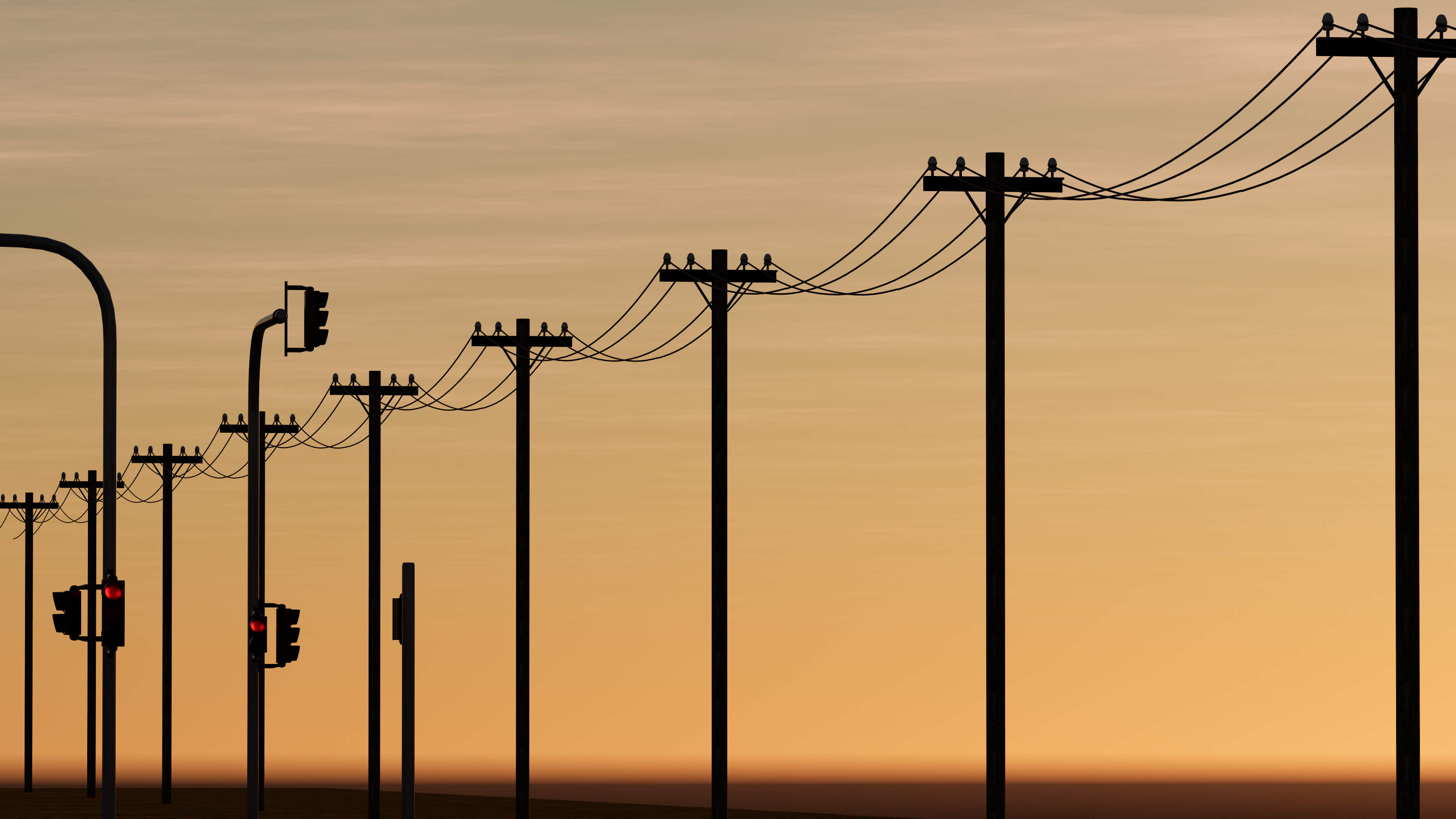 Data Center With Interior and Landscape - 3D Model by ALPHA3DST