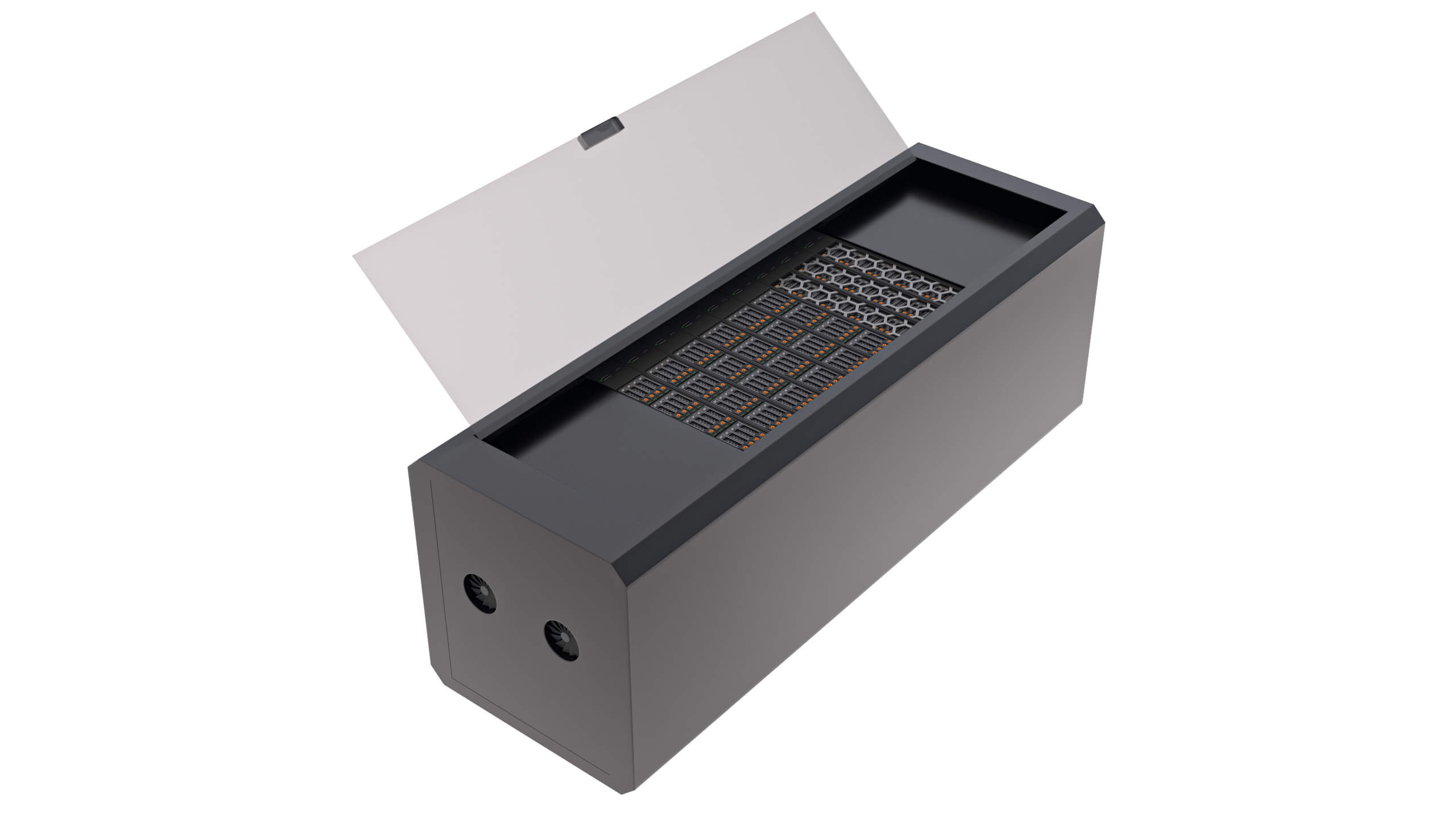 Data Server Rack 2 - 3D Model by ALPHA3DST