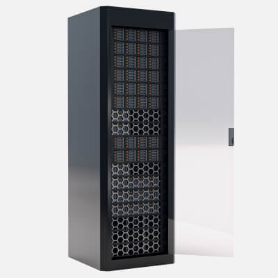 Data Server Rack - 3D Model by ALPHA3DST