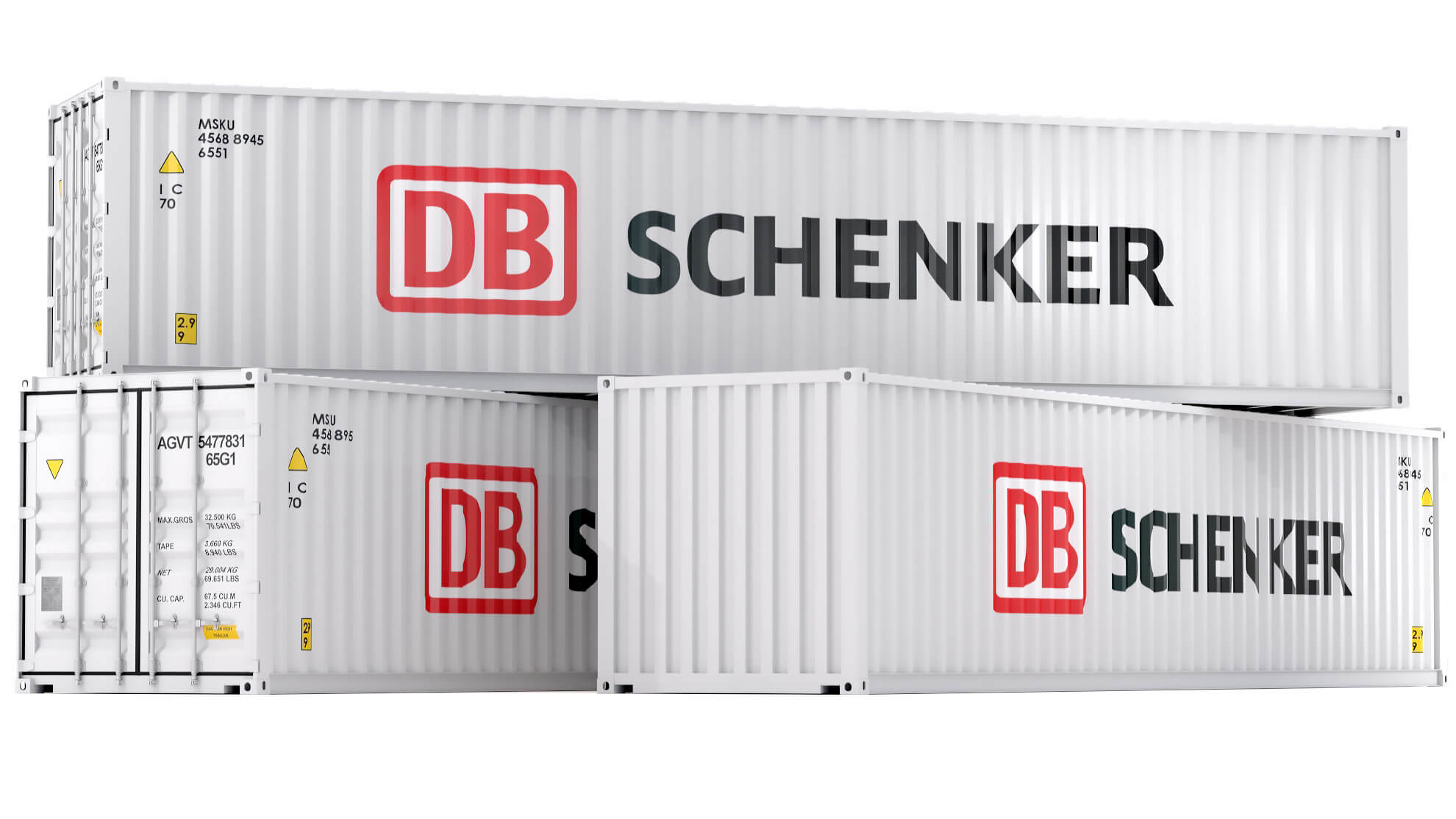 DB Schenker Shipping Container - 3D Model by ALPHA3DST