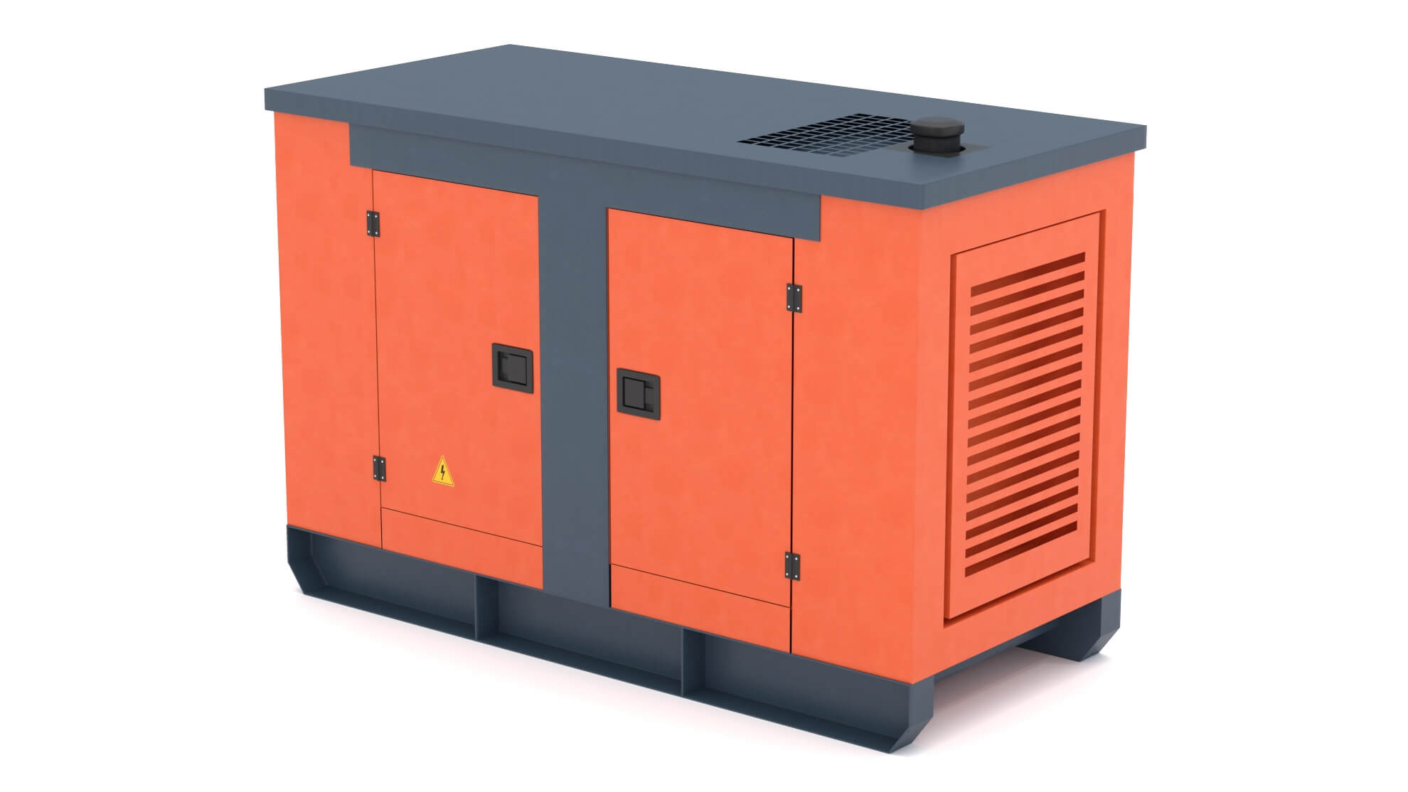 Diesel Generator - 3D Model by ALPHA3DST