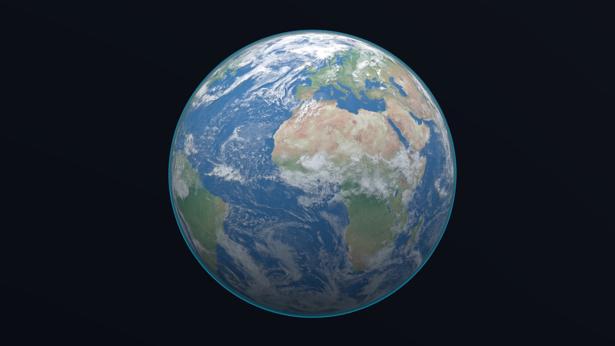 Earth Planet 16K - 3D Model by ALPHA3DST