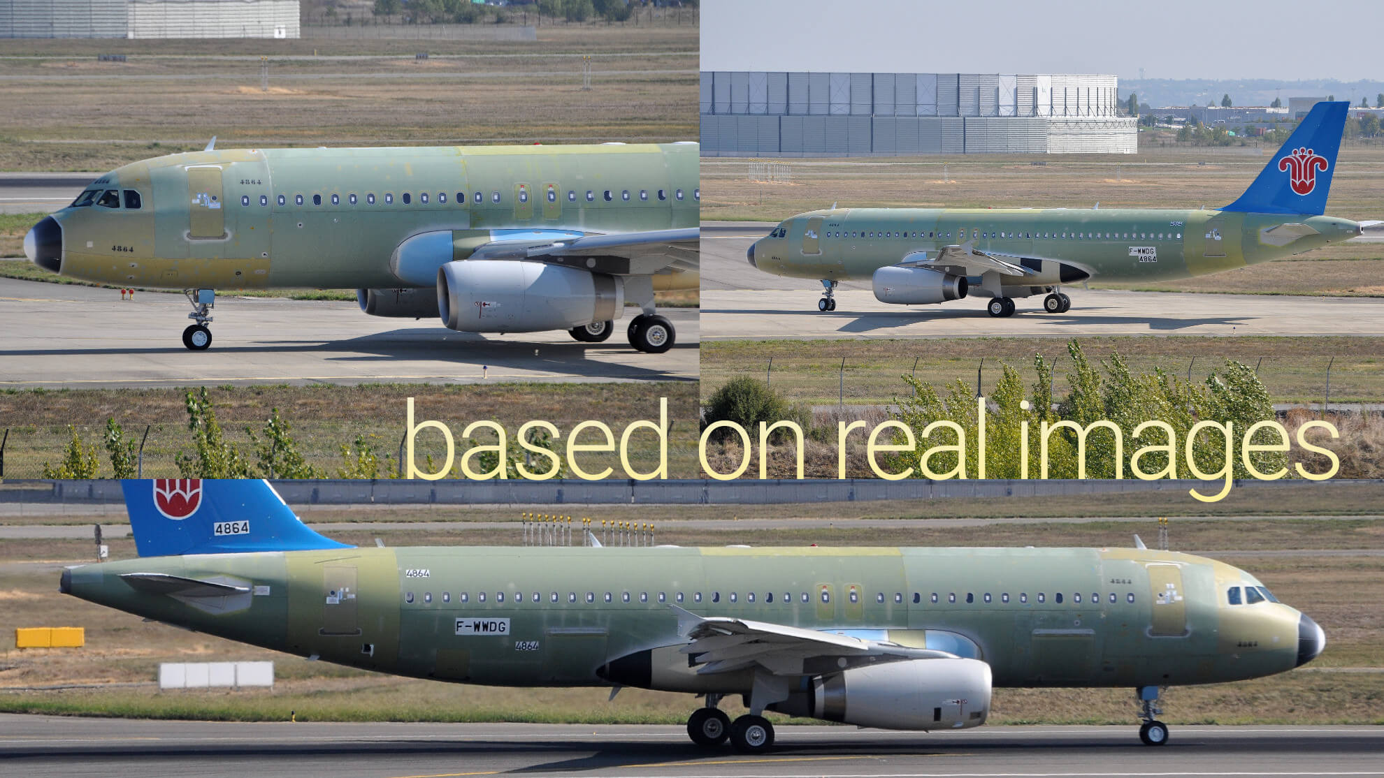 EasyJet A320 Airbus Unpainted - 3D Model by ALPHA3DST