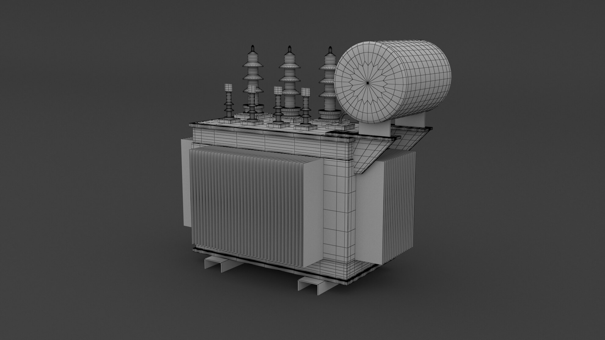 Electric Transformer - 3D Model by ALPHA3DST