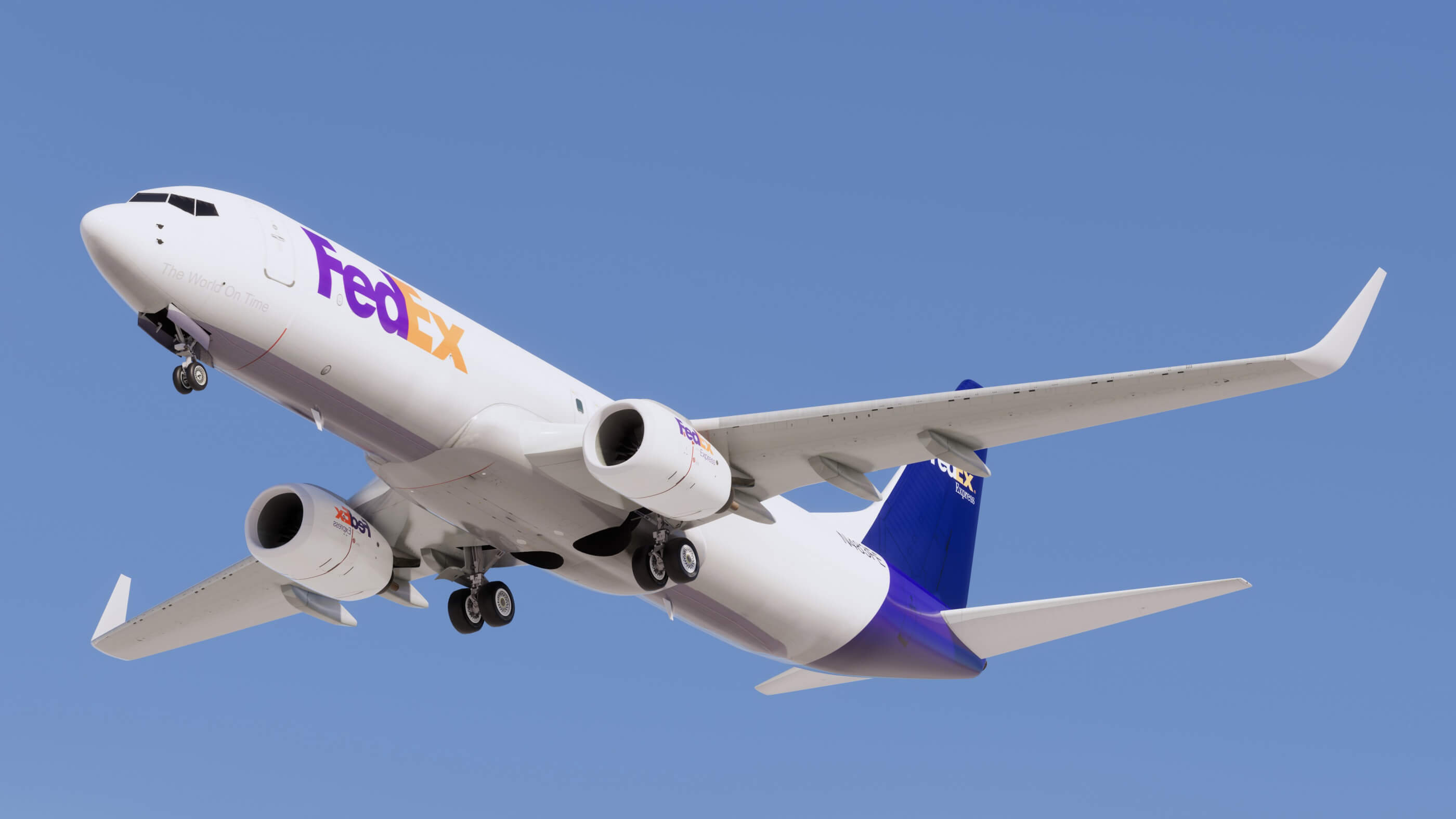 FedEx Express Boeing 737-800 3D Model by ALPHA3DST
